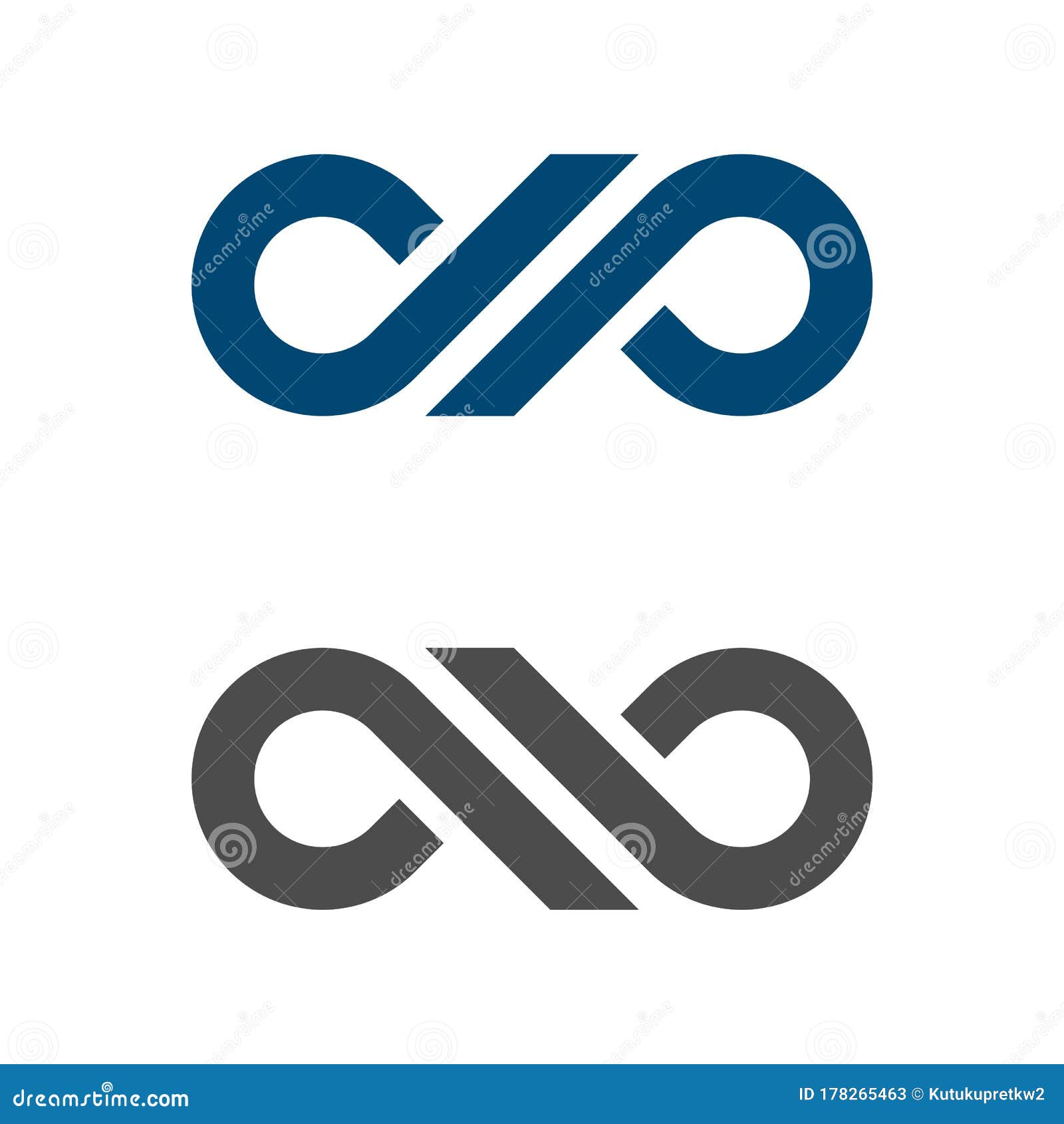 D P Letter Infinity Logo Template Illustration Design. Vector EPS 10 ...