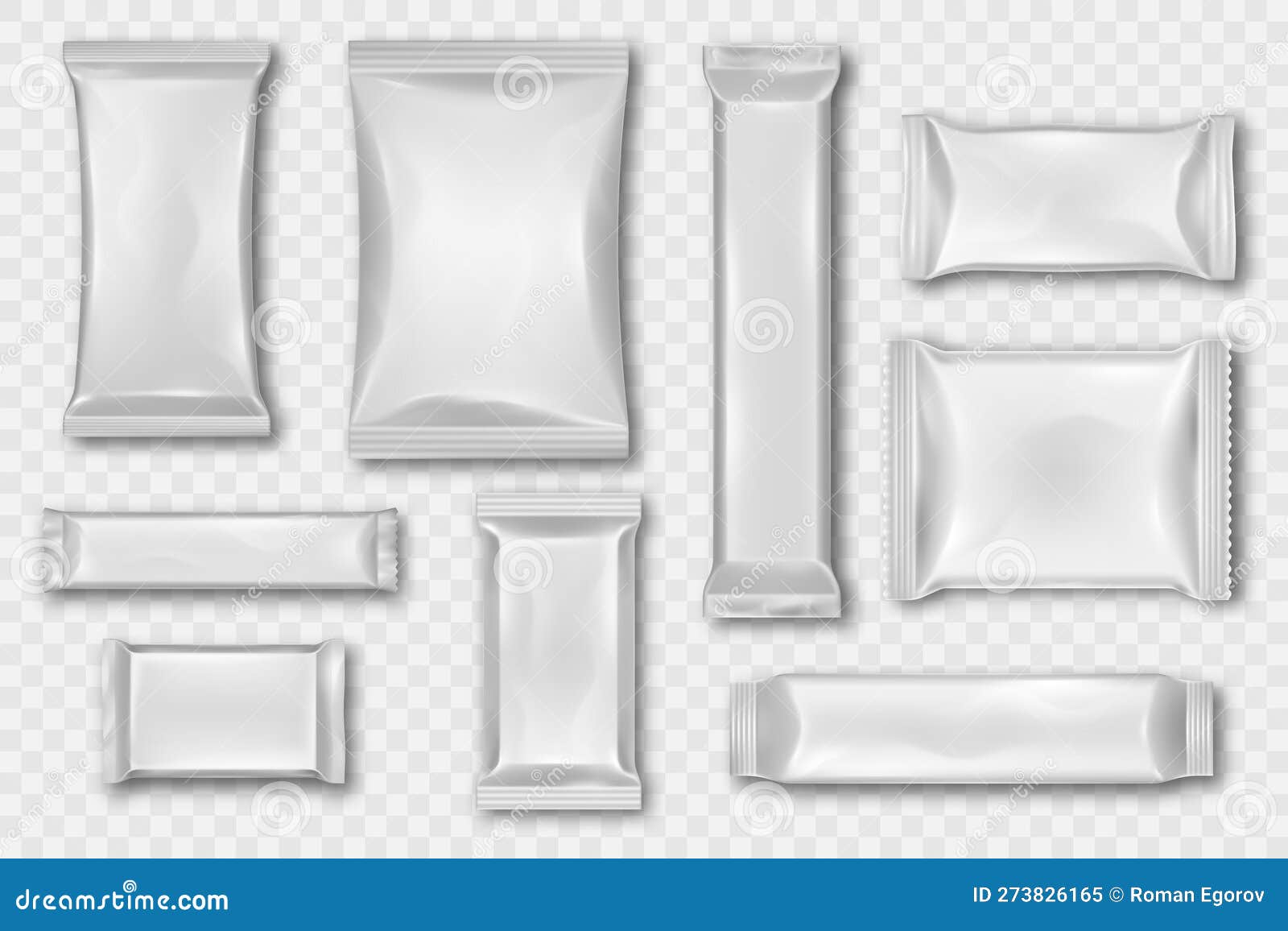 3d Package. Chocolate Bar Pack Mockup. White Flow of Wrapper. Snack ...