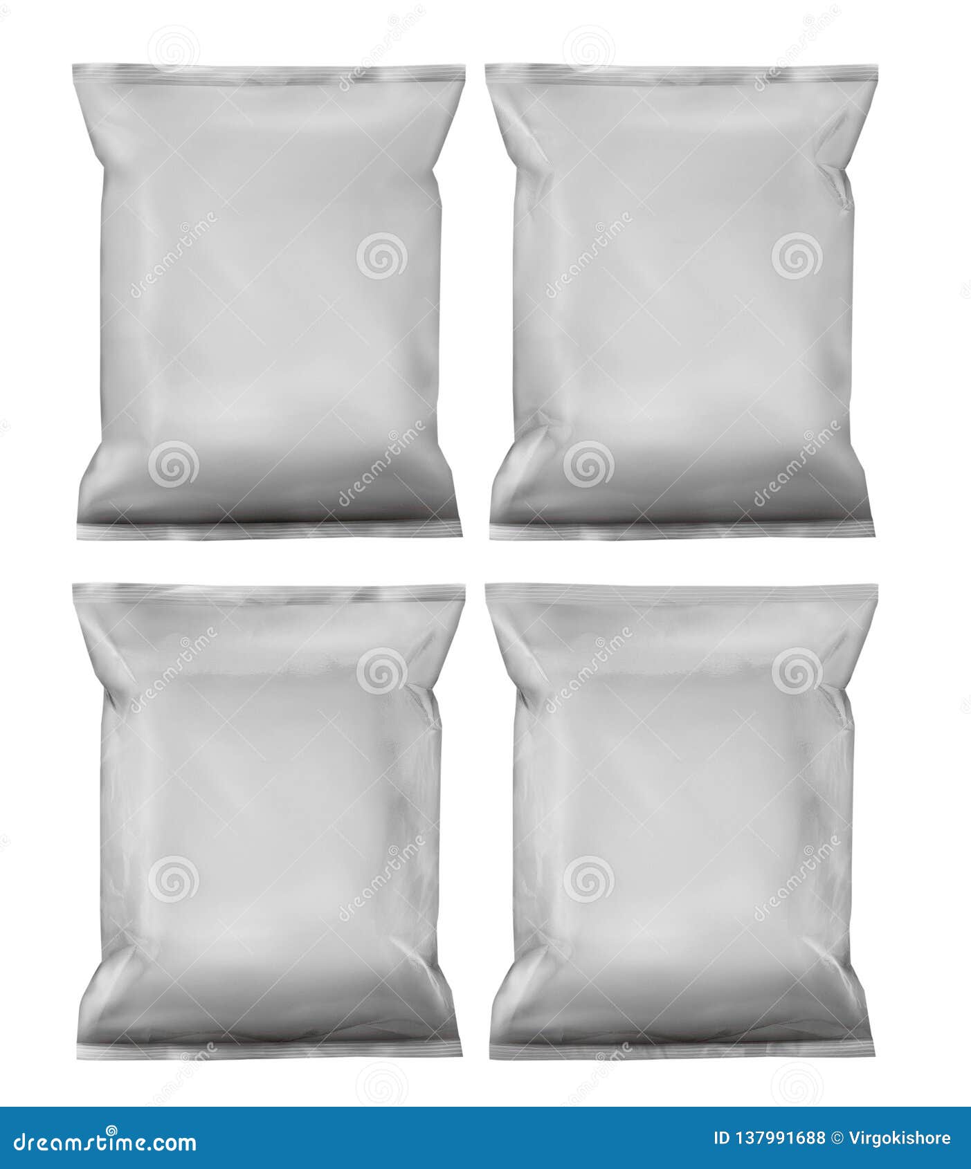 3d Packaging Plain White Packs Royalty-Free Stock Image | CartoonDealer ...