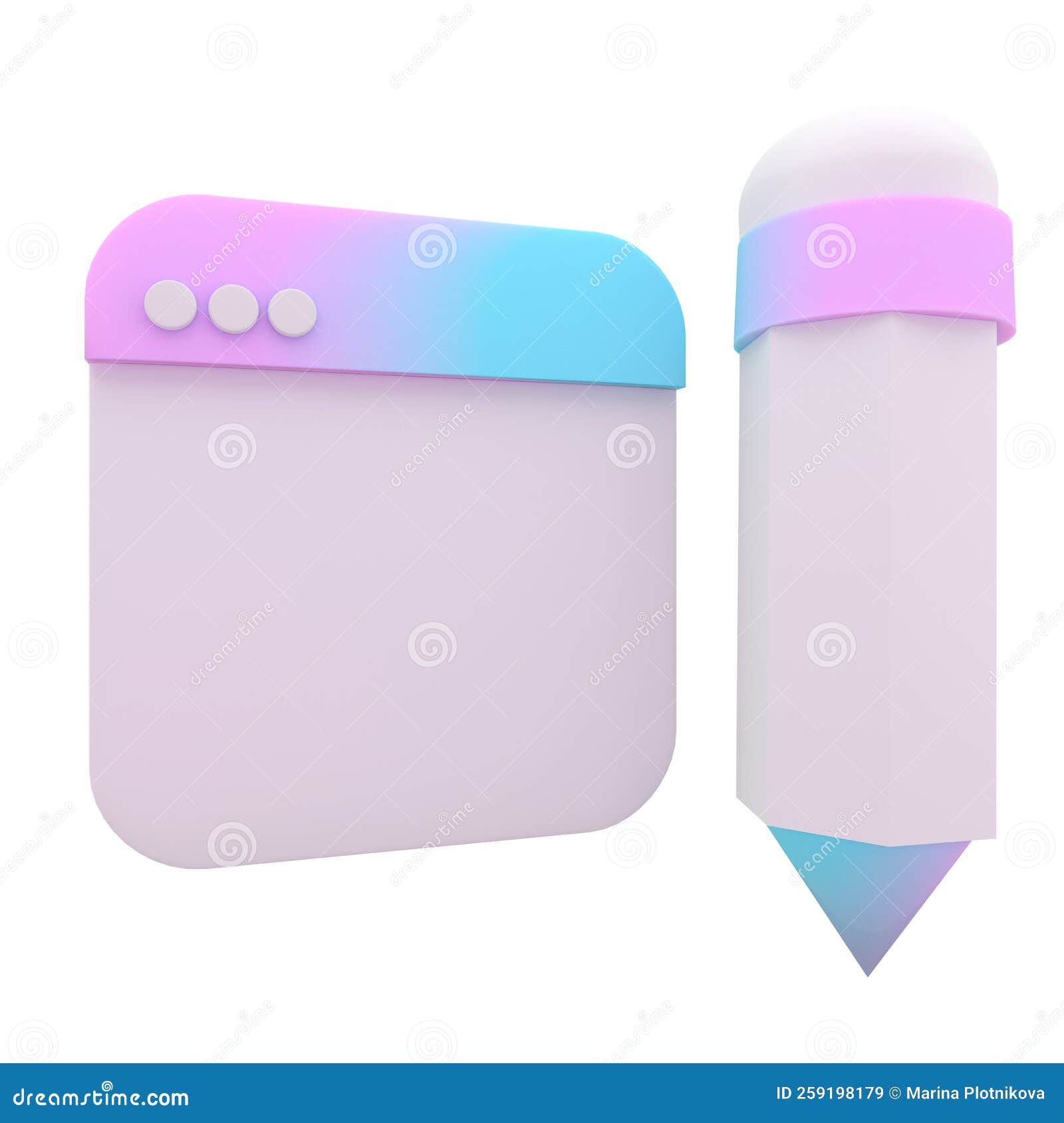 3d Paper Clipboard Task Management Todo Check List with Pencil, Fast ...