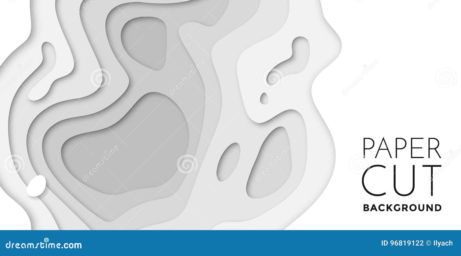 Papercut Layers Of 3D Paper Cut Vector Art Background Texture Website ...