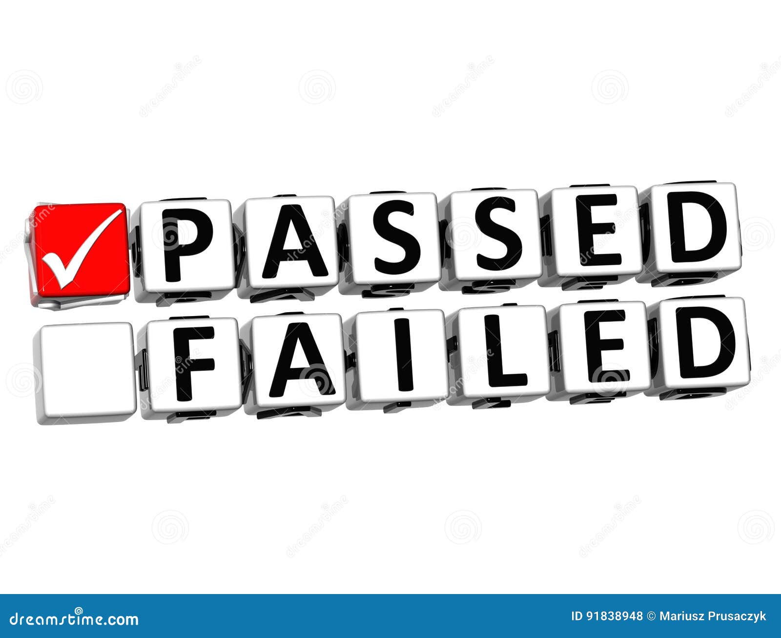 Passed And Failed Thumbs Up And Down Icon Vector Illustration ...