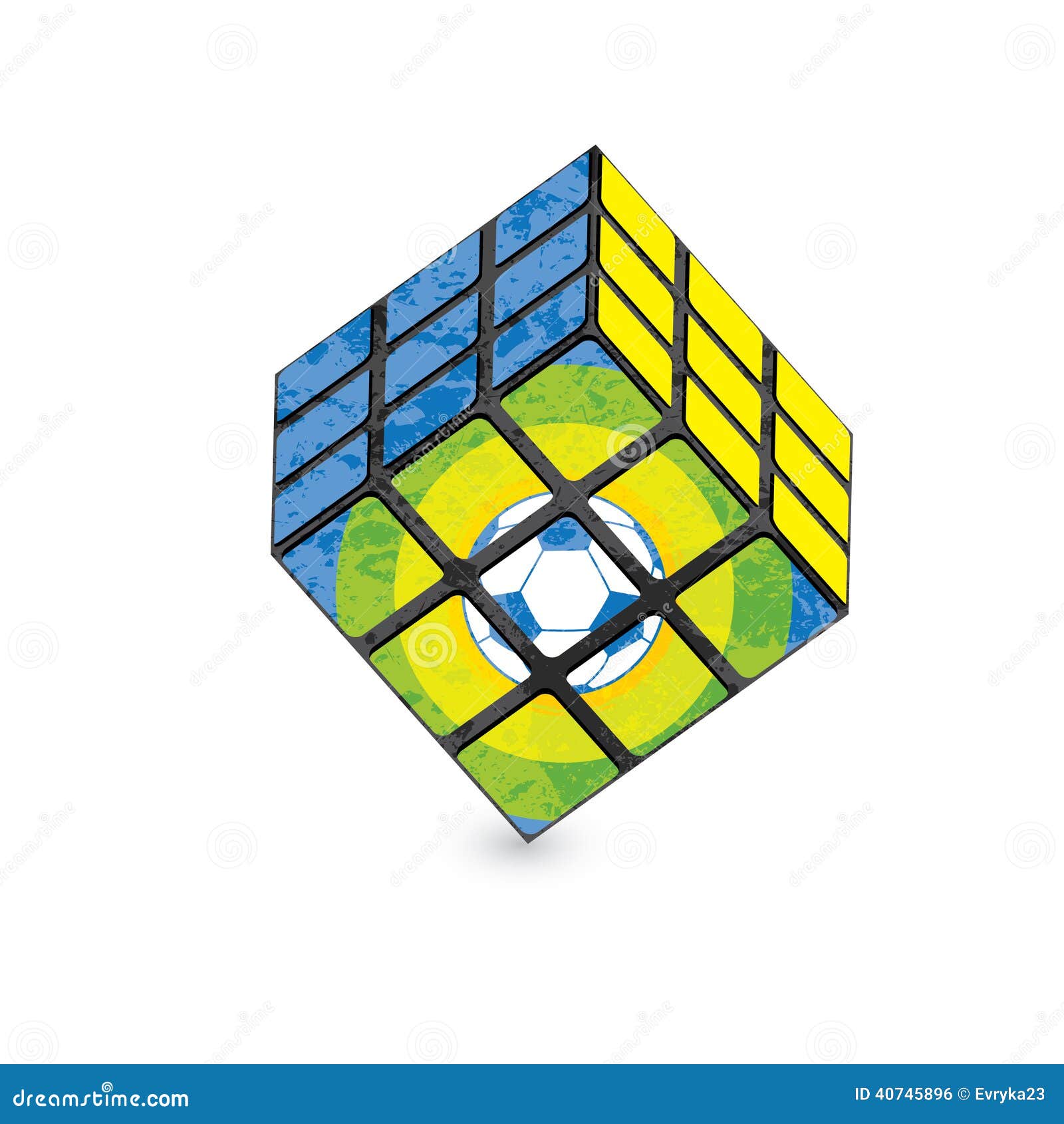 3D Patroon Van Het Stijlvoetbal Op Wit Redactionele Foto - Image of ...