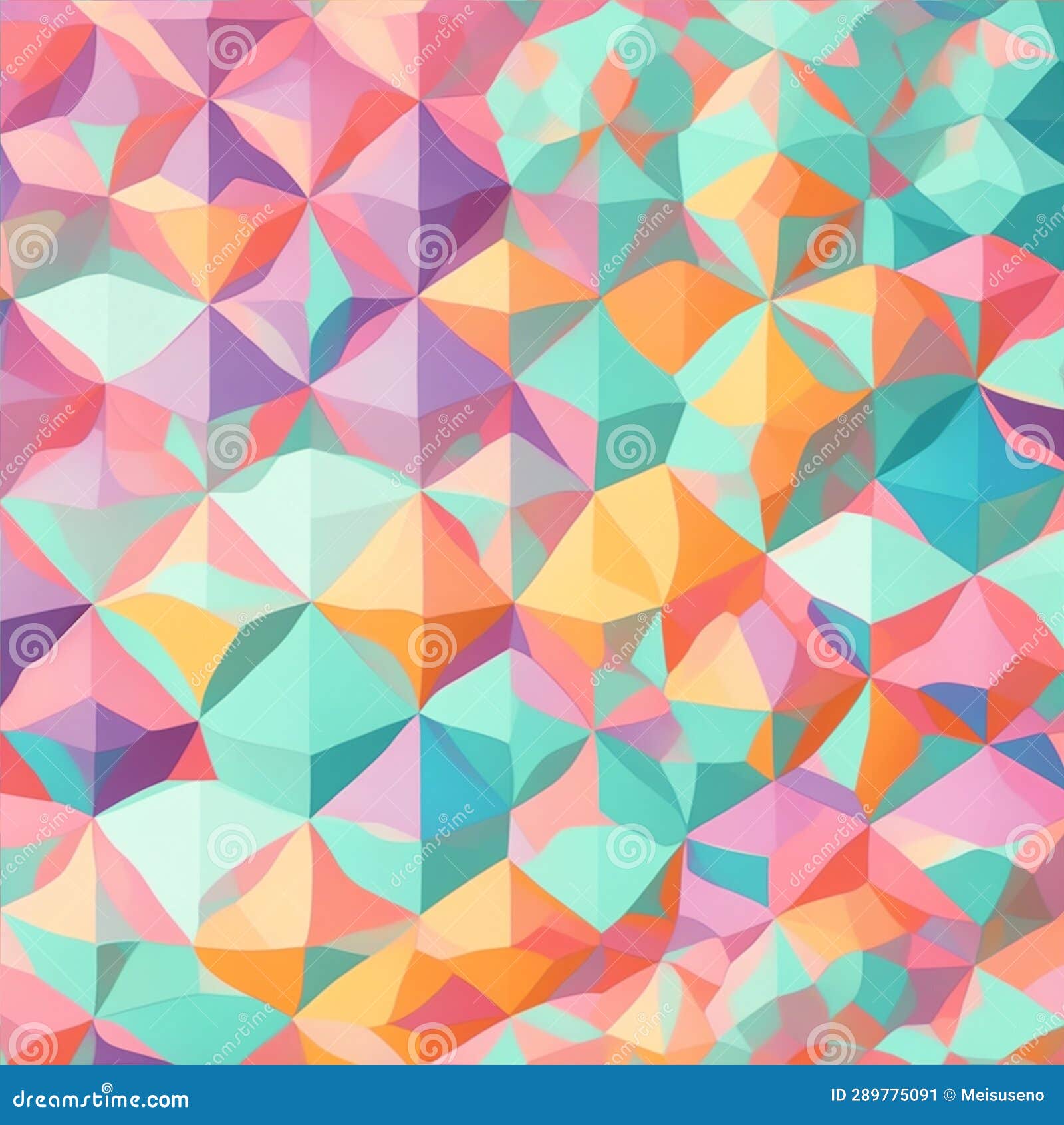 2D Pattern Art, Voronoi, Pixel Art Illustration Stock Illustration ...