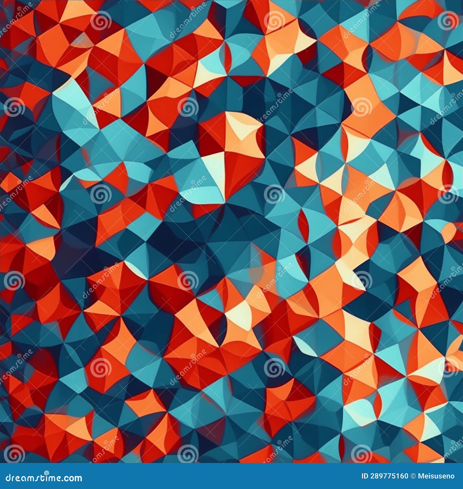 2D Pattern Art, Voronoi, Pixel Art Illustration Stock Illustration ...