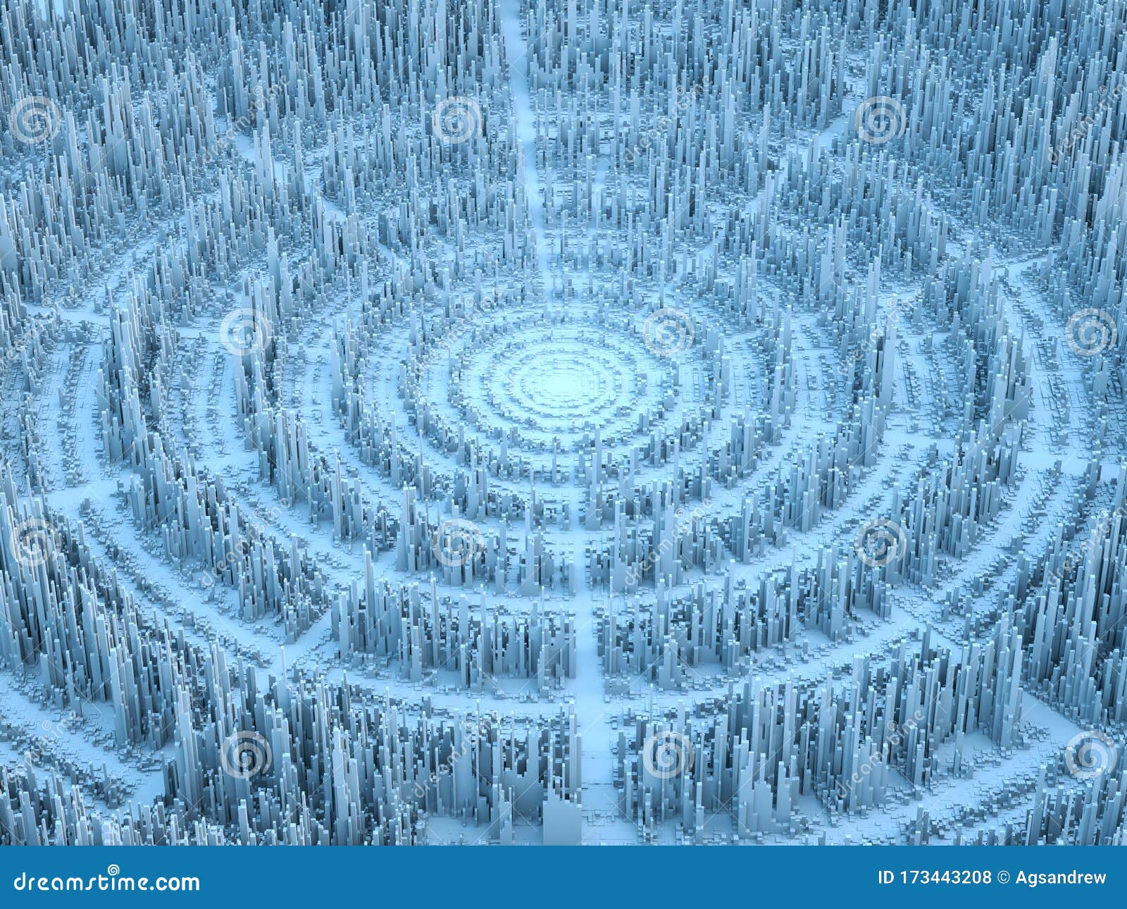 3D Pattern Displacement stock illustration. Illustration of surface ...