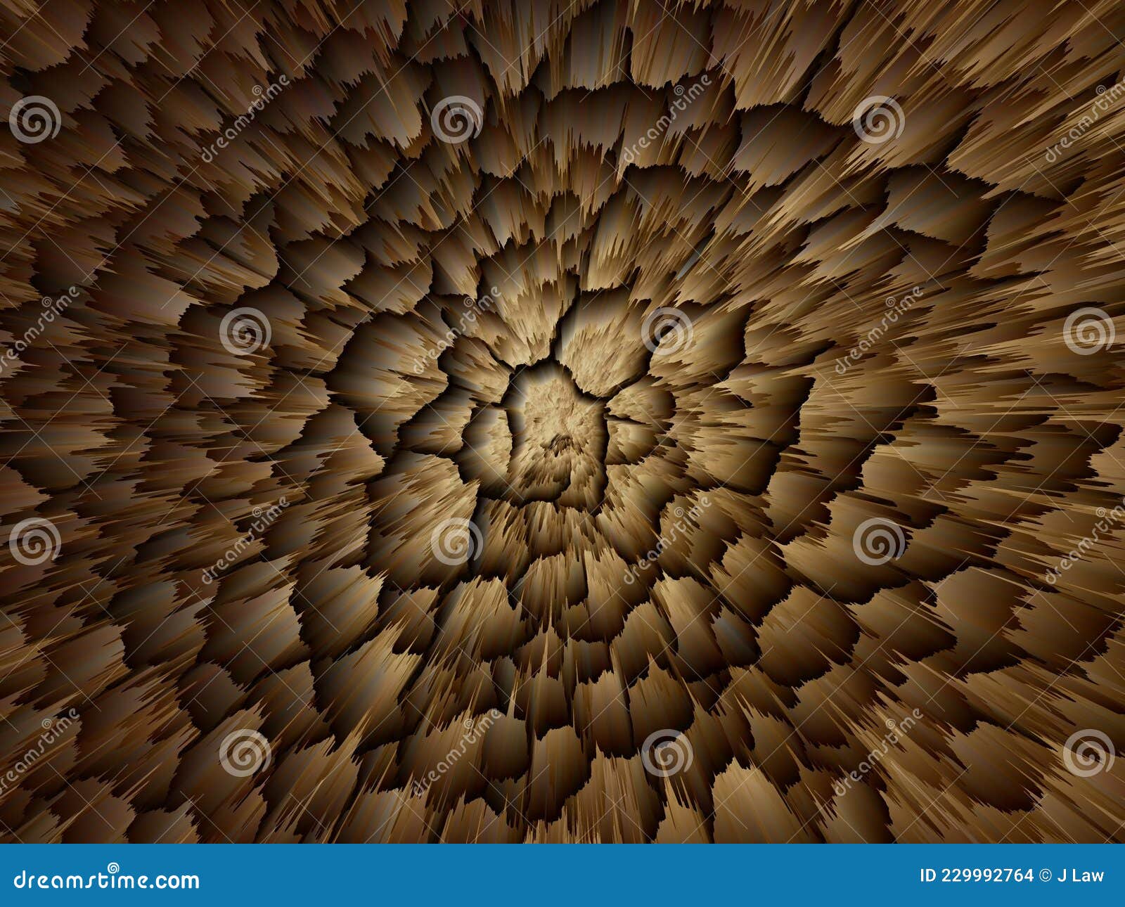 3D Exploding Surface of the Planet Mars Stock Illustration ...