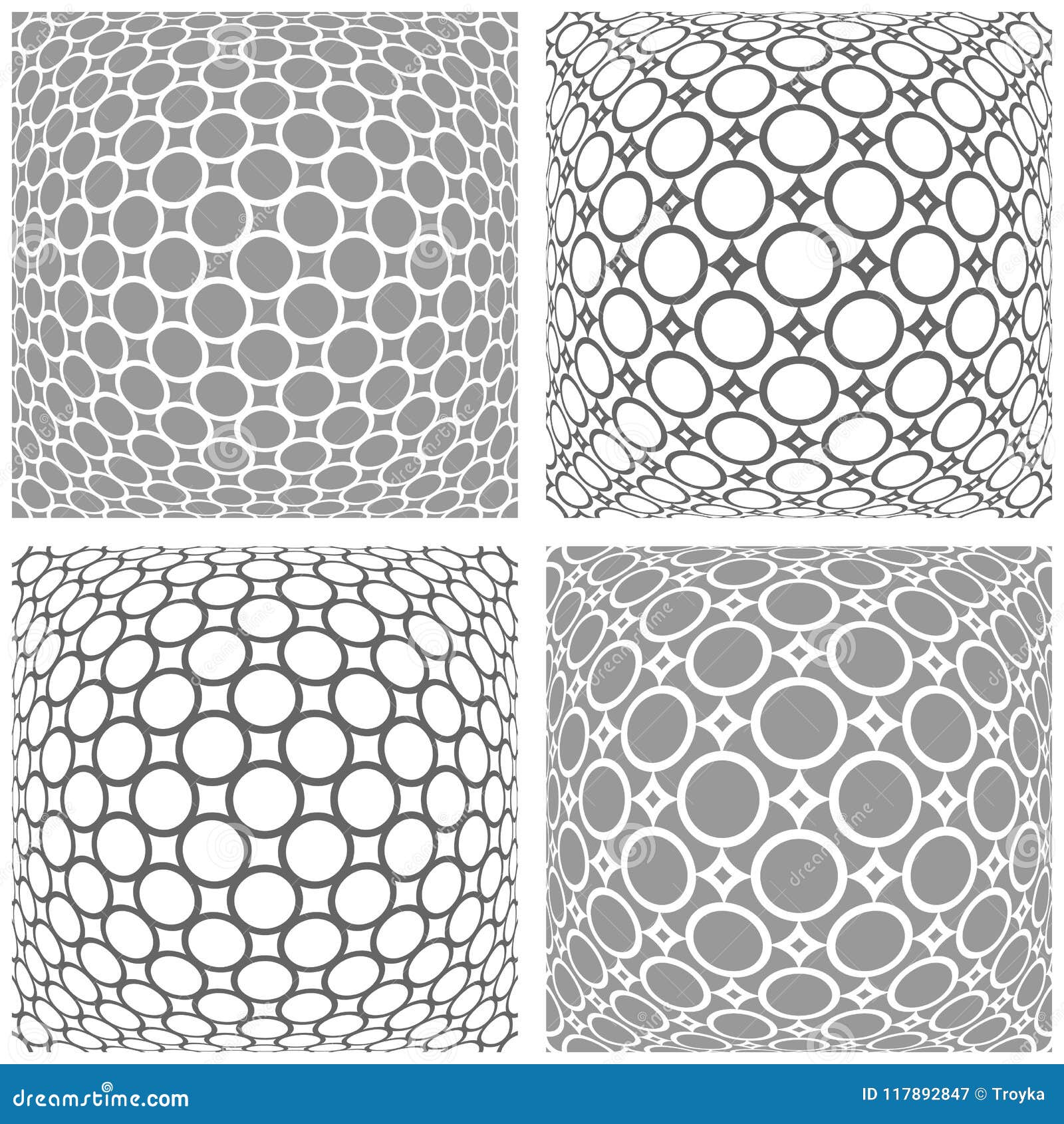 3d Patterns Set Abstract Convex Geometric Backgrounds Stock Vector Illustration Of Design