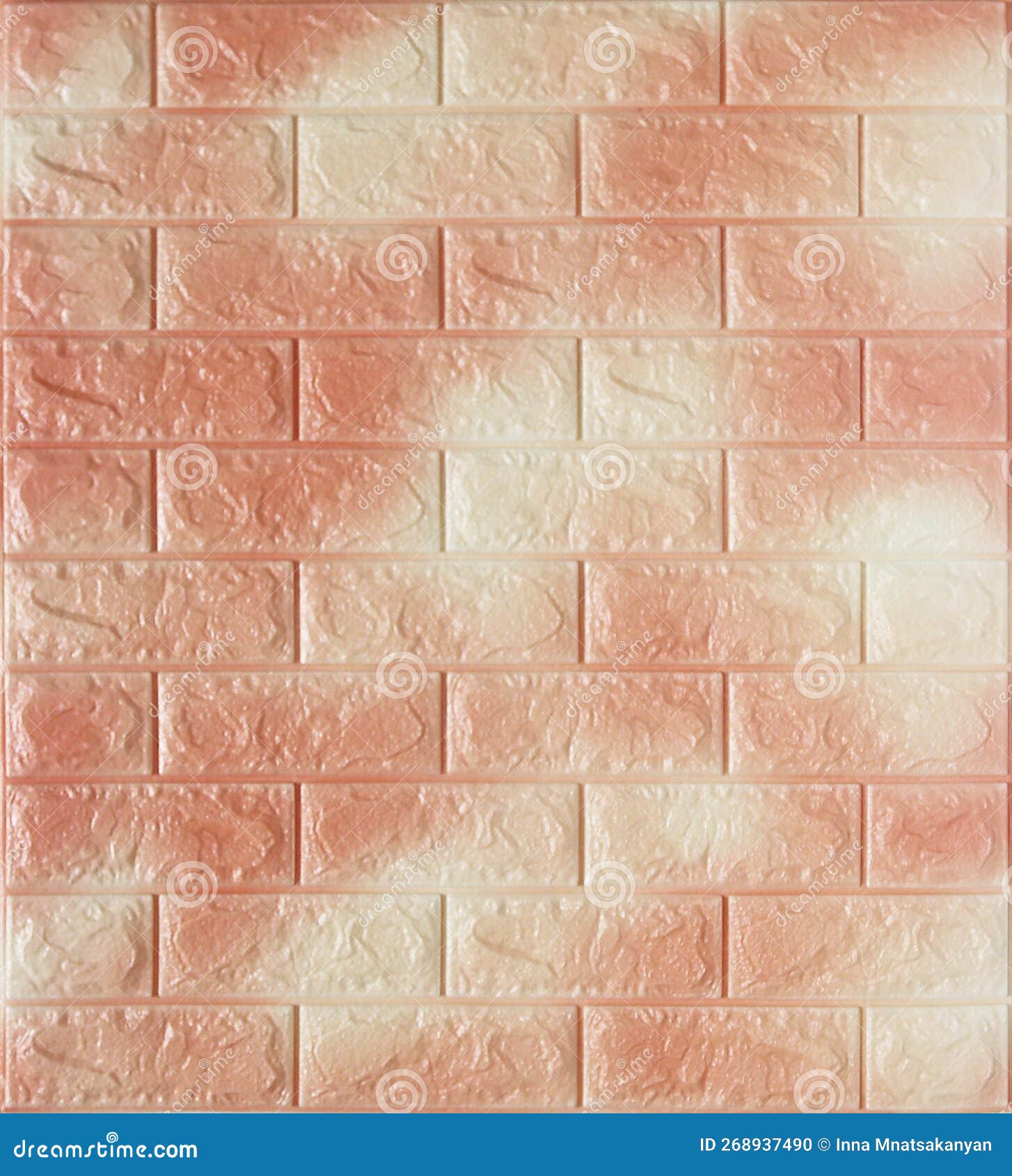 3D PE Foam Wall Panel Texture with Brick Pattern Stock Photo - Image of ...
