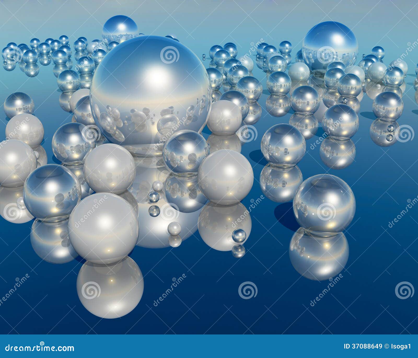 3D Pearl stock illustration. Illustration of drop, refreshed - 37088649