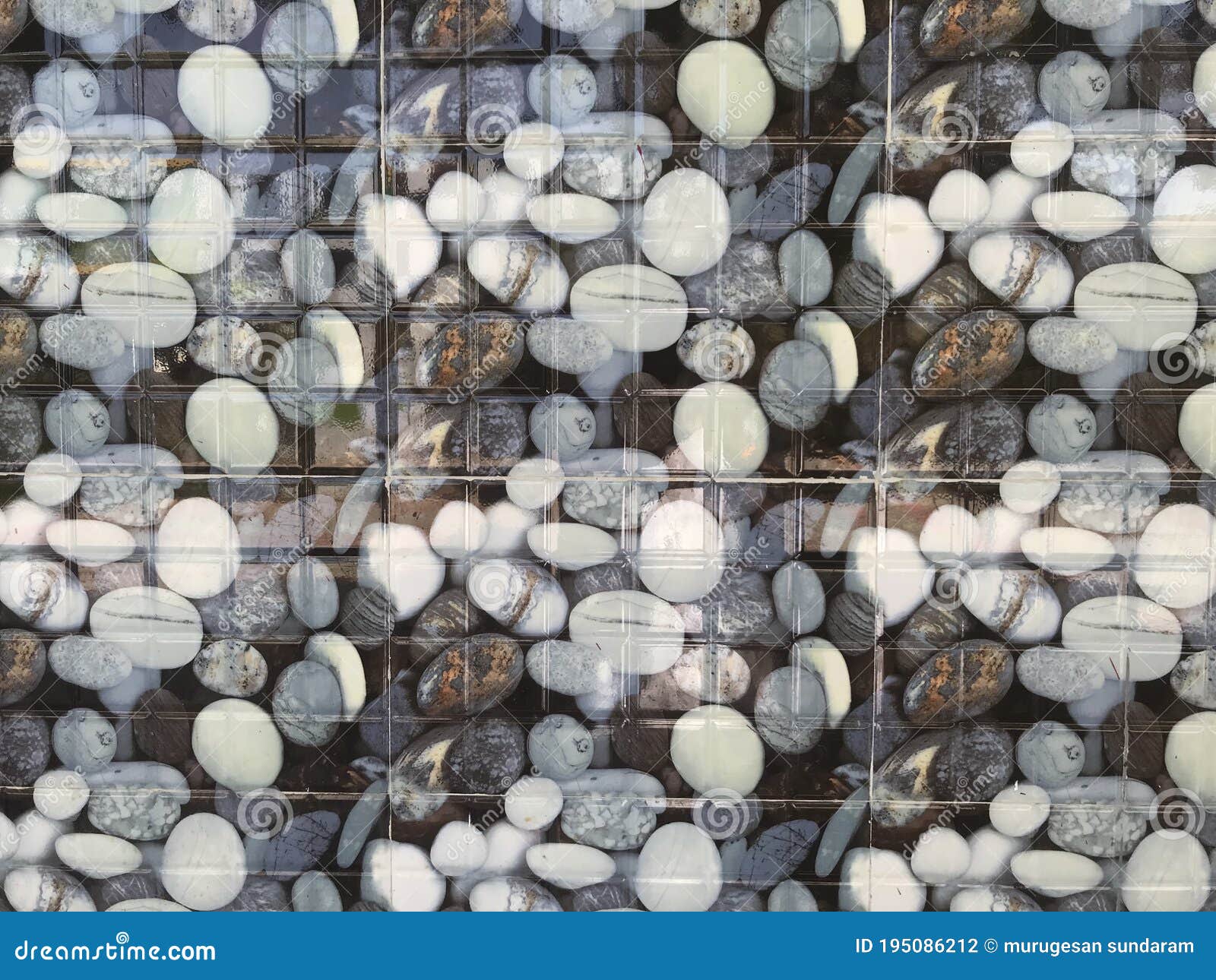 3D Pebbles Stone Wall Design for Elevation Tiles for an Residential ...