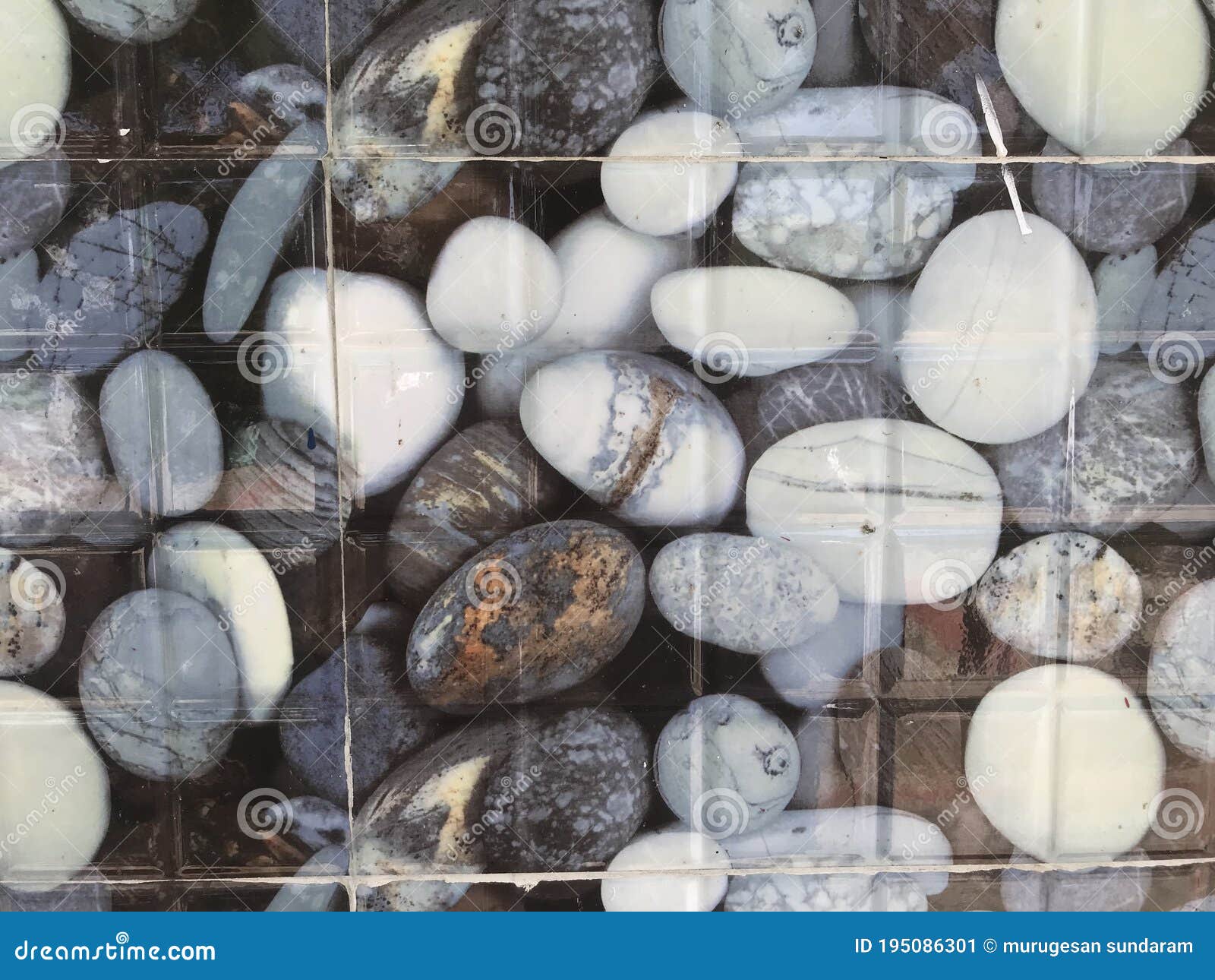 3D Pebbles Stone Wall Design for Elevation Tiles for an Residential ...
