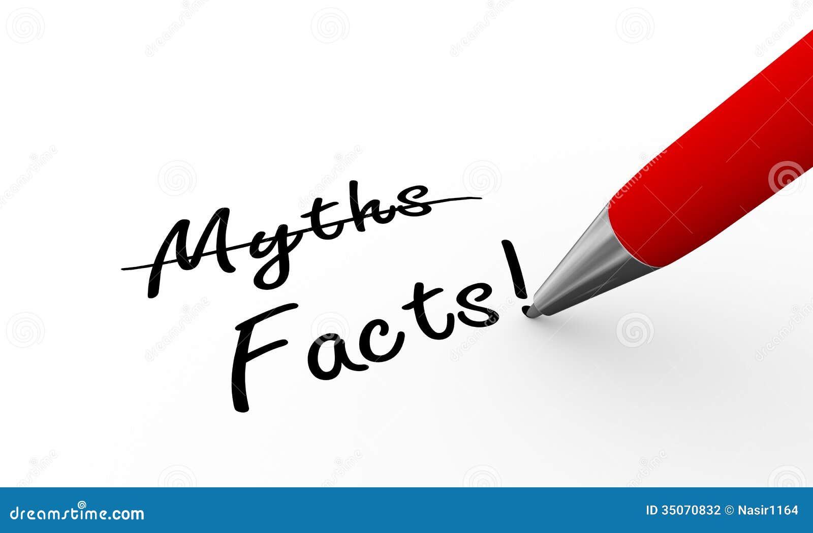 3d Pen Writing Facts Illustration Stock Illustration - Illustration of ...