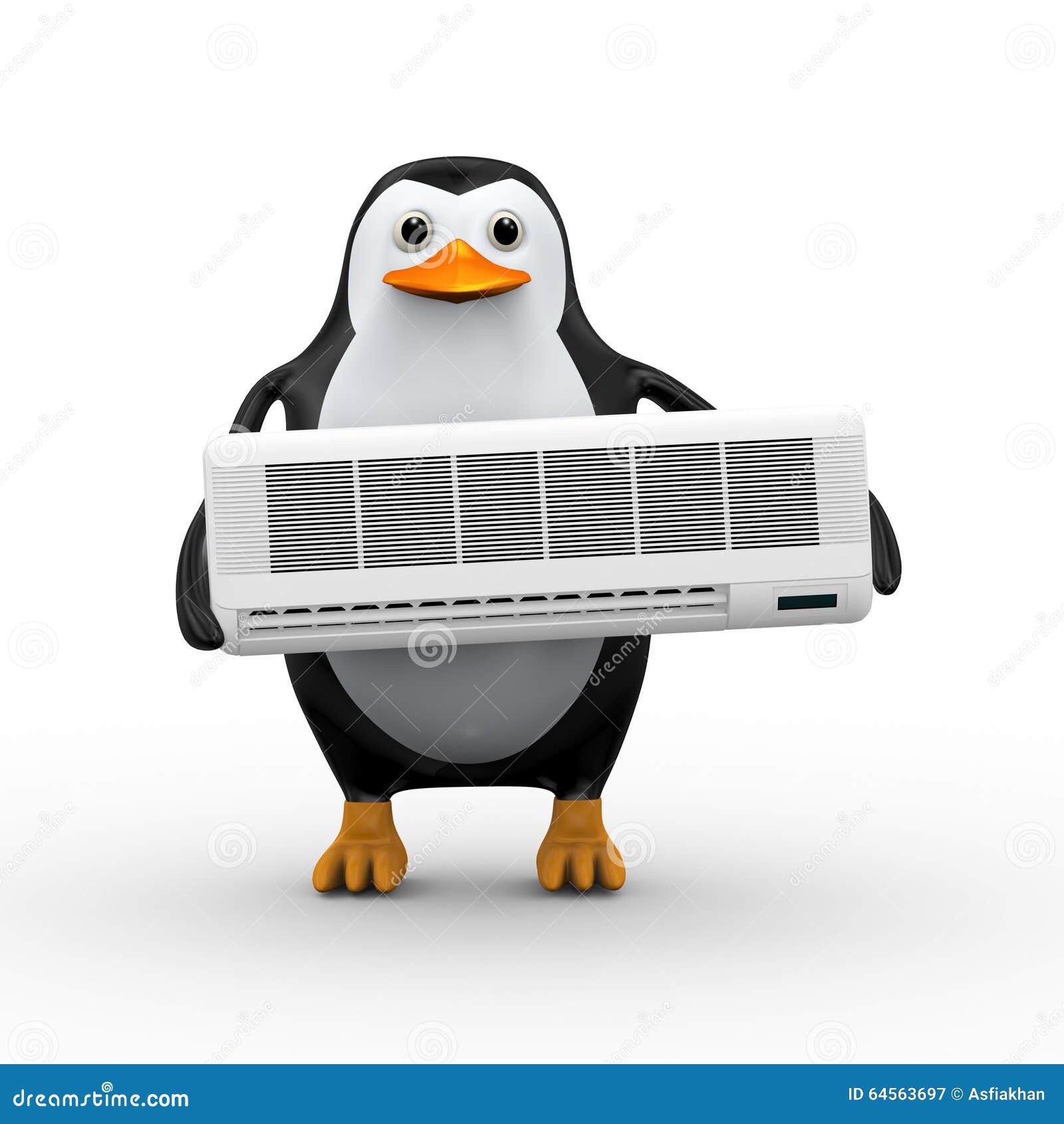 Penguin Holding Split Stock Illustrations – 2 Penguin Holding Split ...