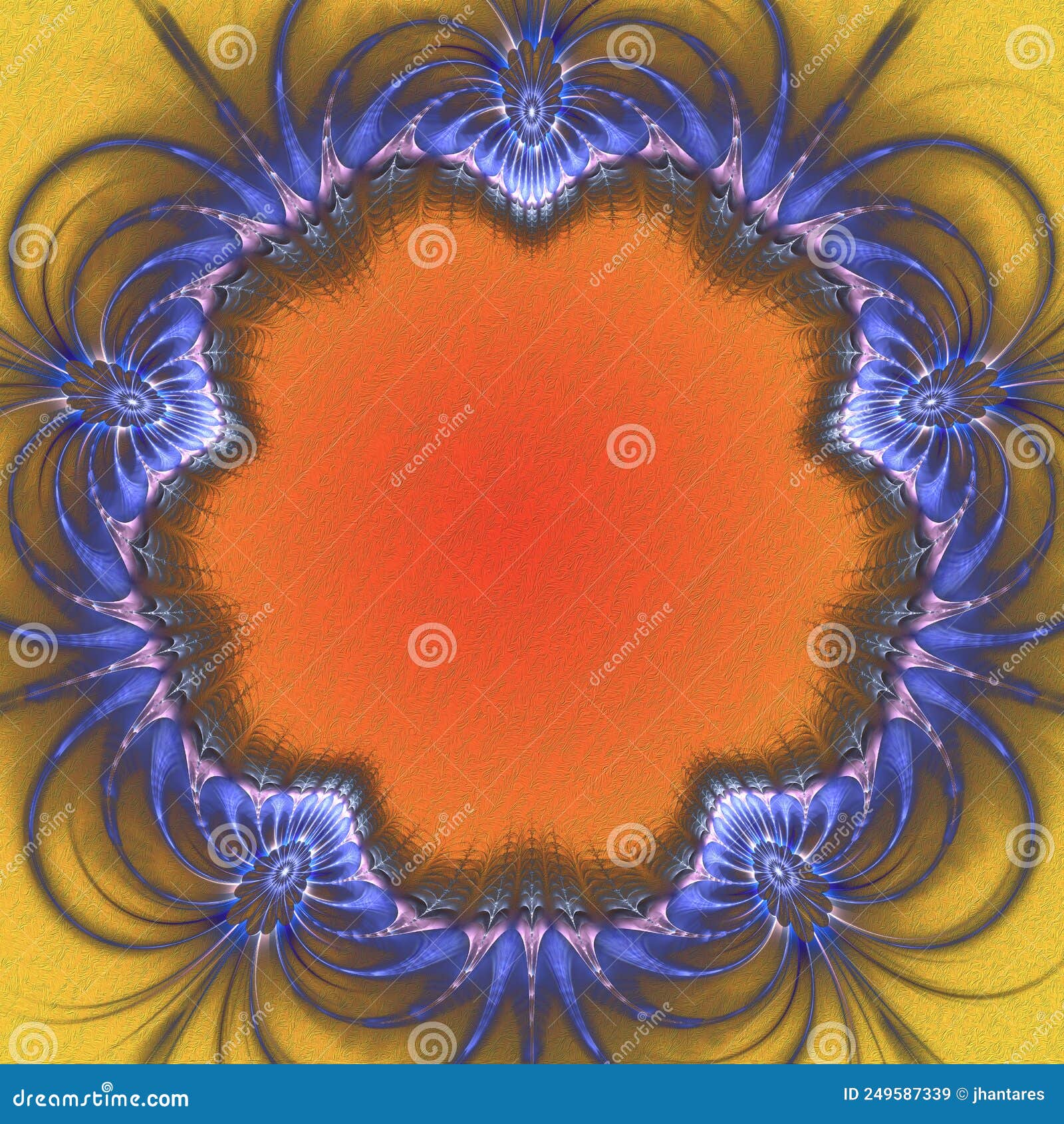 3d Pentagonal Fractal Graphic Stock Illustration - Illustration of ...