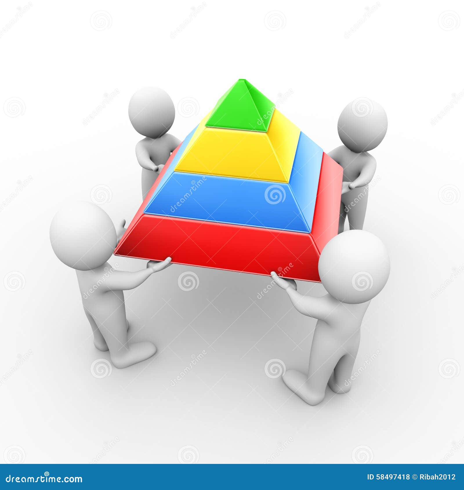 Layer Pyramid Royalty-Free Illustration | CartoonDealer.com #27546984