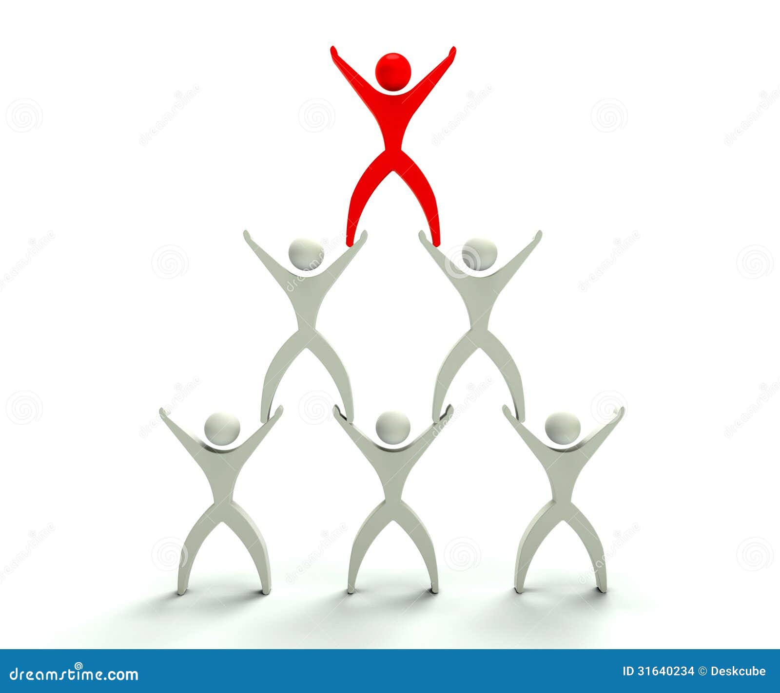 Human Pyramid Clipart