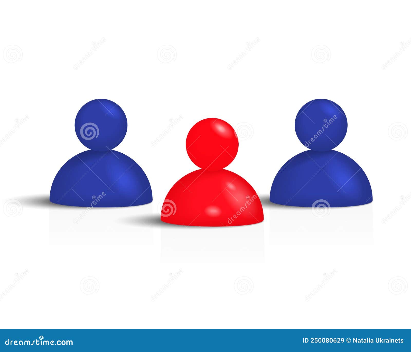 3D people icon stock vector. Illustration of people - 250080629