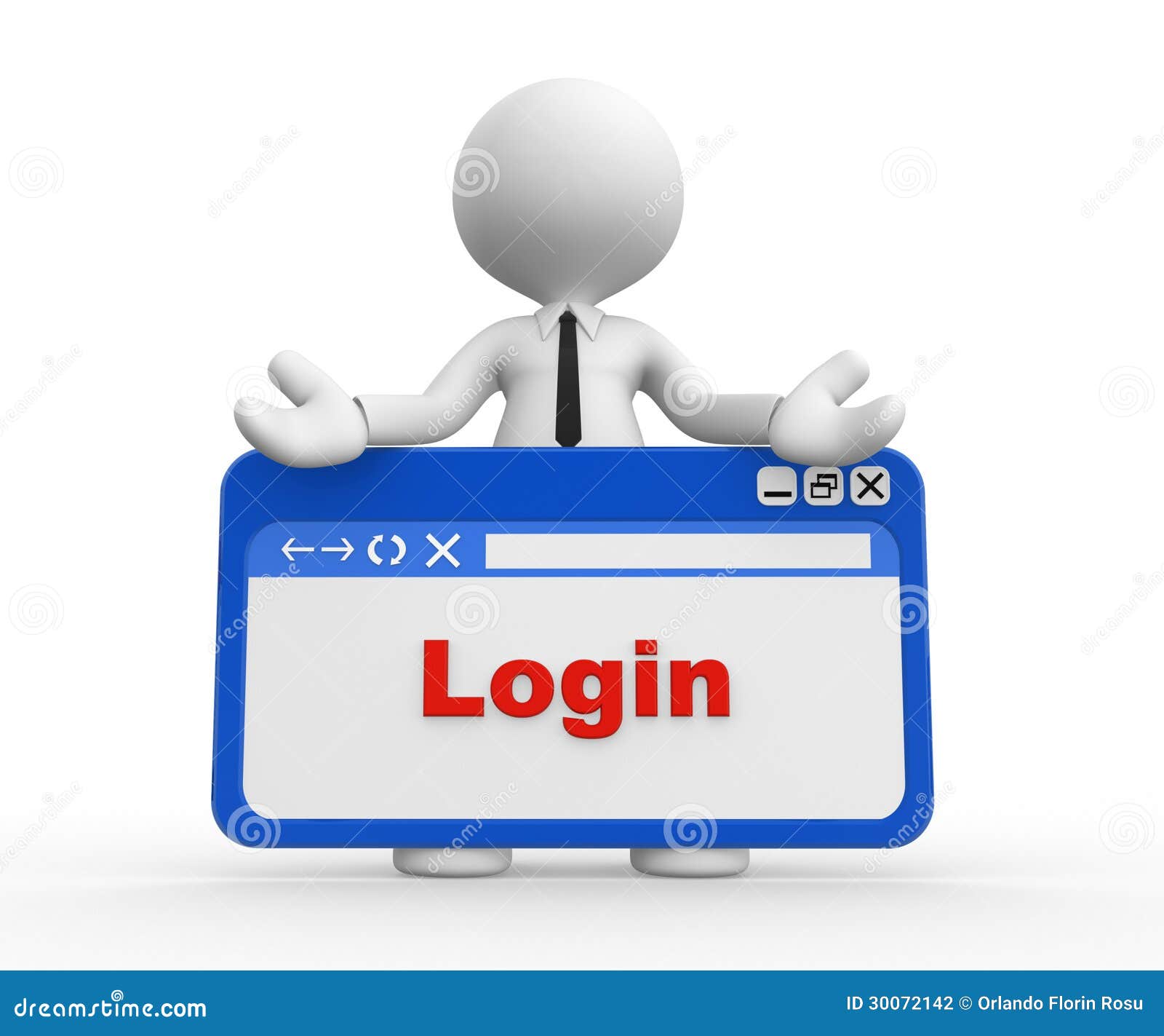 Login stock illustration. Illustration of business, global - 30072142