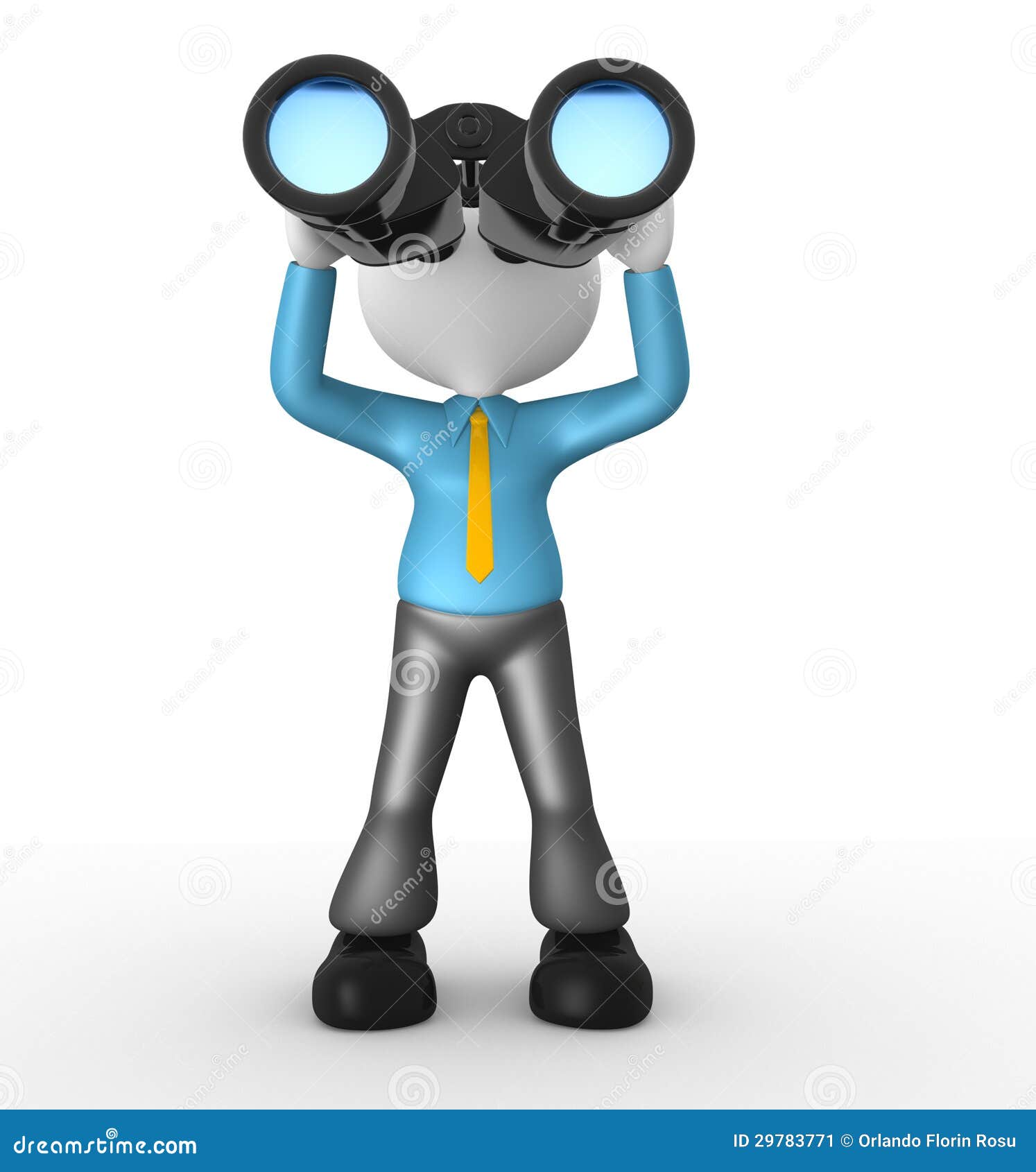 Businessman stock illustration. Illustration of watch - 29783771