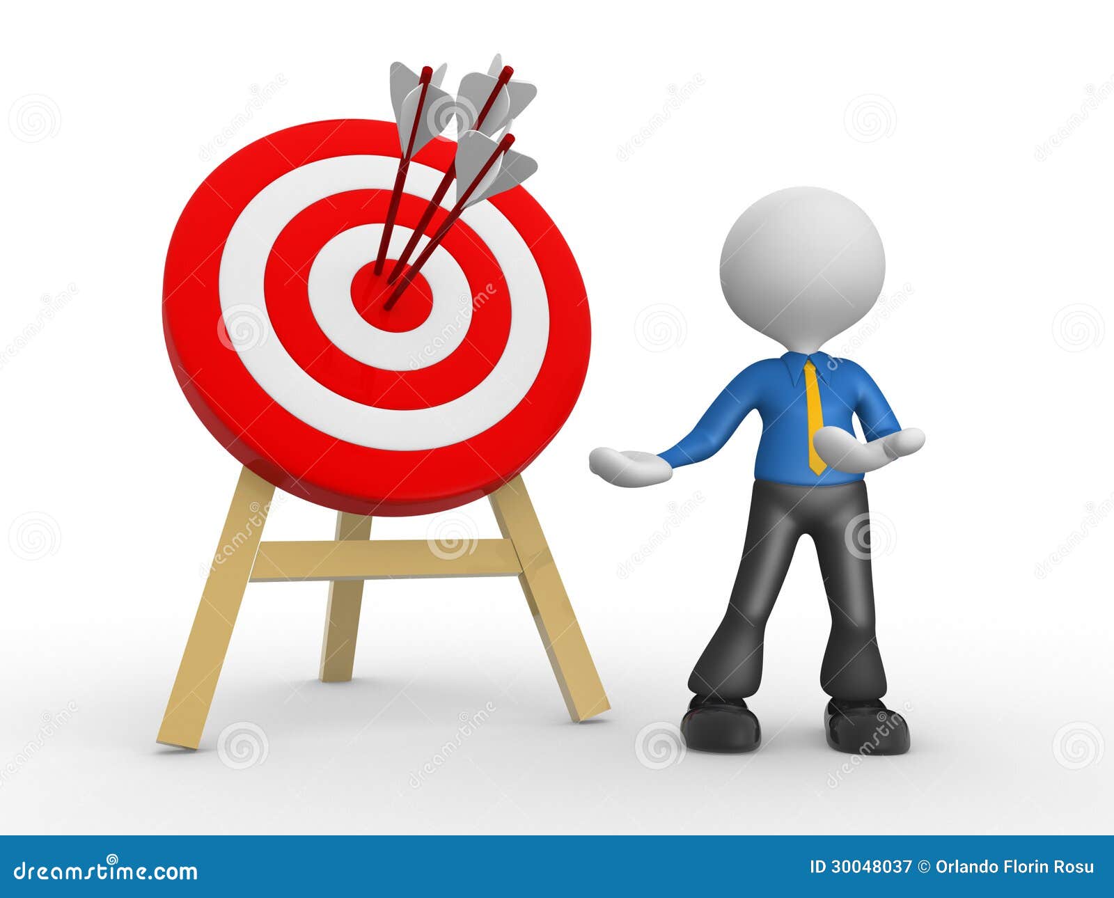 Target stock illustration. Illustration of circle, leisure - 30048037