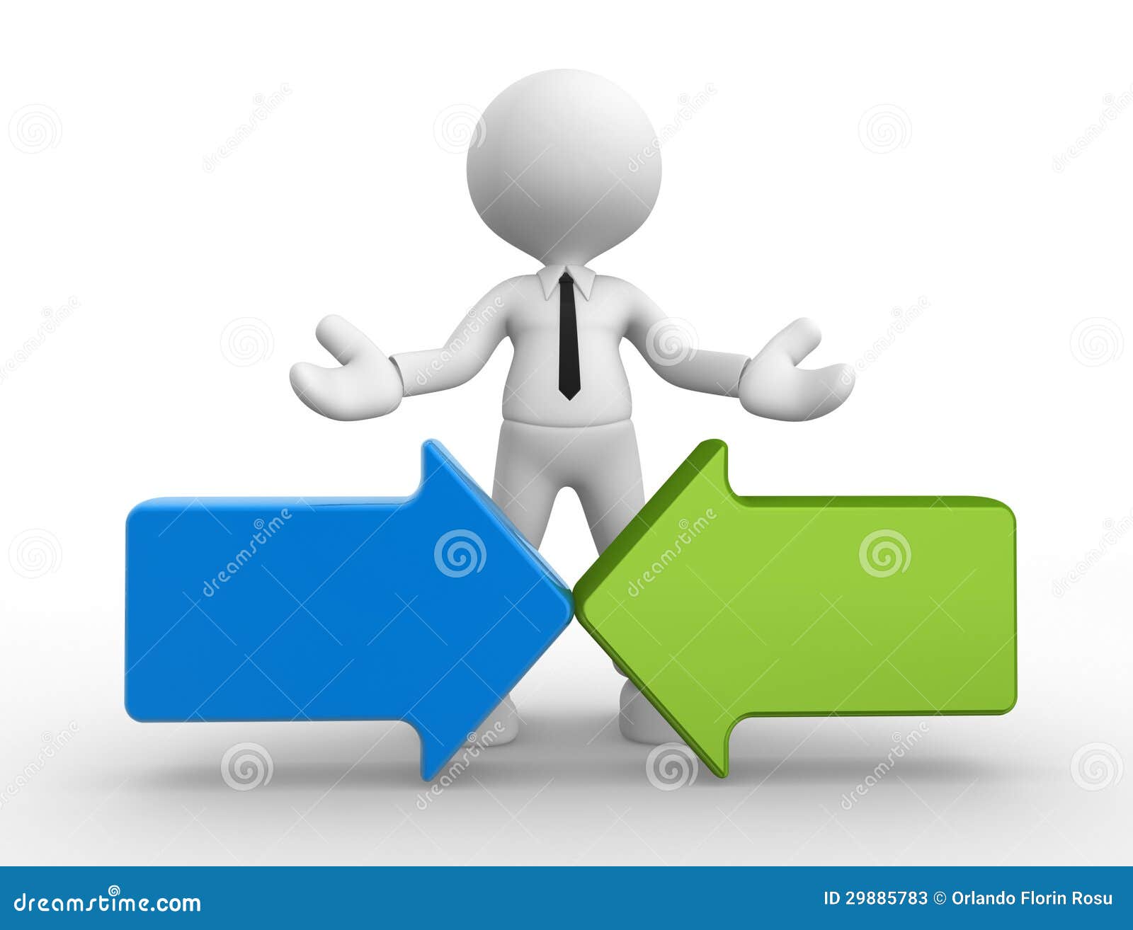 Arrows stock illustration. Illustration of person, arrow - 29885783