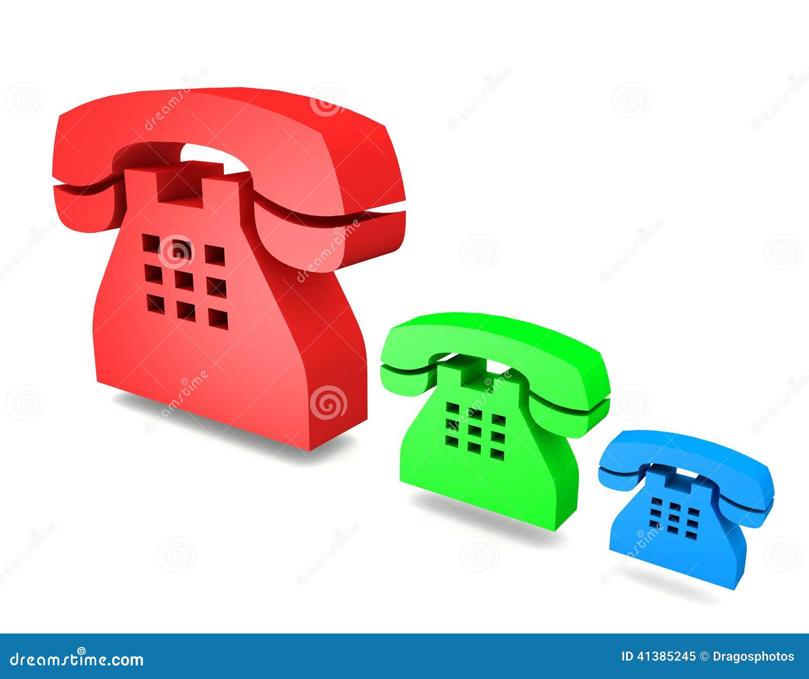 3D phone icon stock illustration. Illustration of green - 41385245