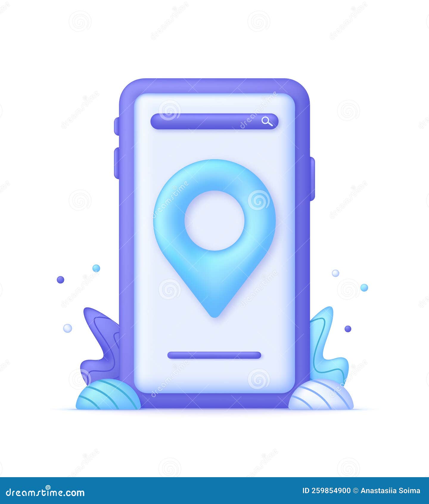 3D Phone and Location Pin. Mobile Smart Phone with App Delivery ... 3D Phone and Location Pin. Mobile Smart Phone with App Delivery ...