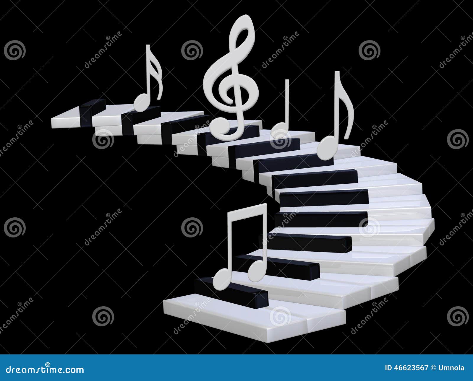 Piano Stairway Notes Stock Illustrations – 5 Piano Stairway Notes Stock ...