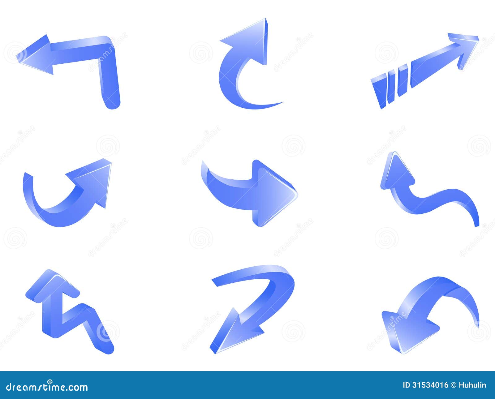 3d pijlen vector illustratie. Illustration of metaal - 31534016