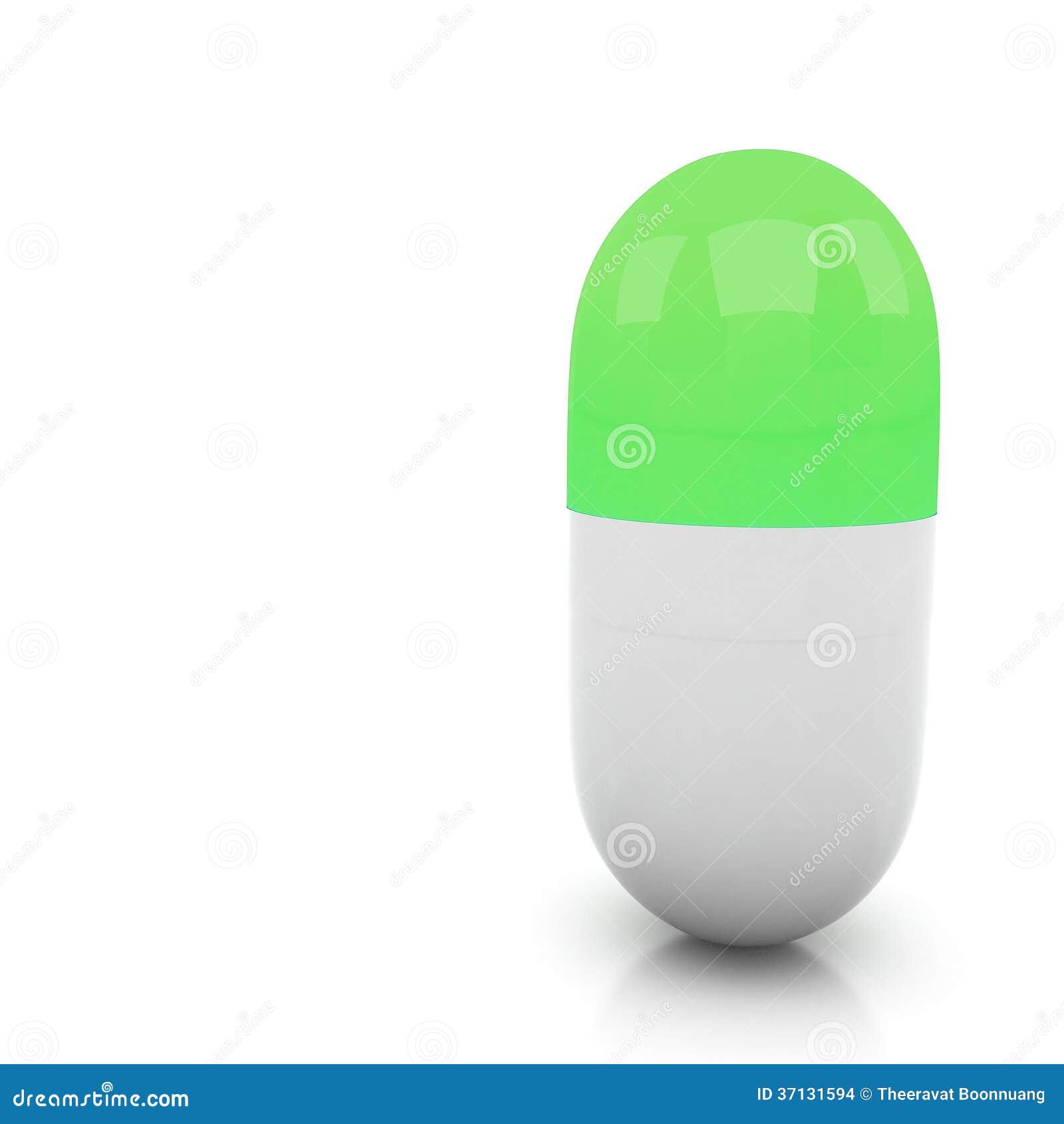 3d pil op wit stock illustratie. Illustration of kleur - 37131594