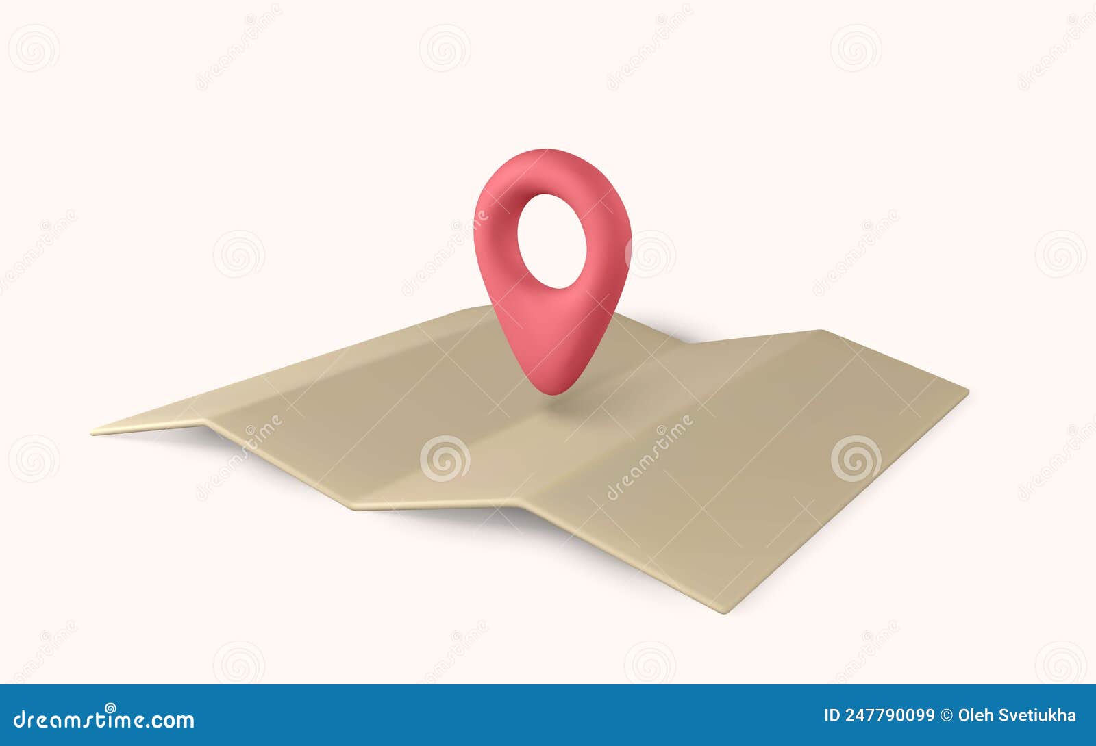 3d Pin Point Marker with Shadow. Location Icon on Map Stock Vector ...