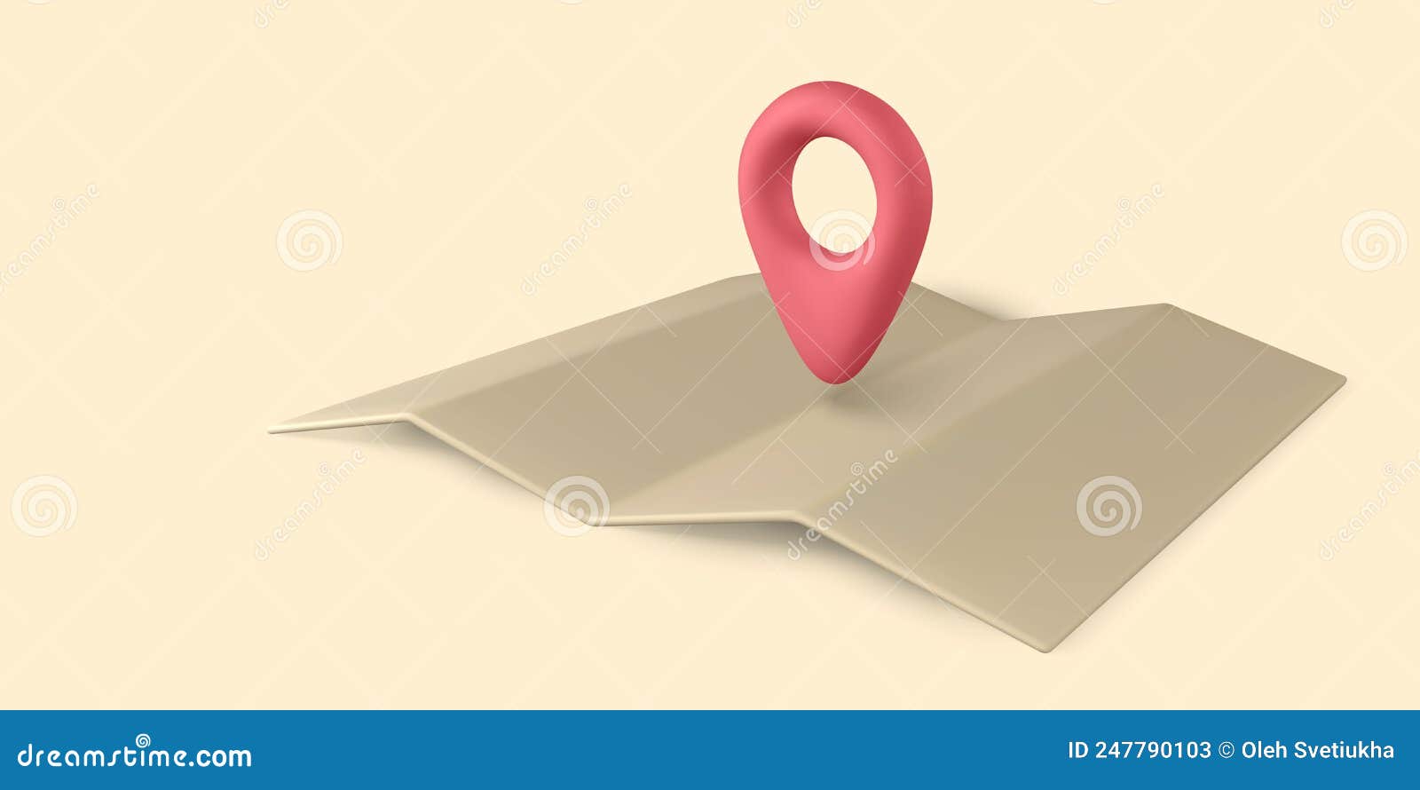3d Pin Point Marker with Shadow. Location Icon on Map Stock Vector ...