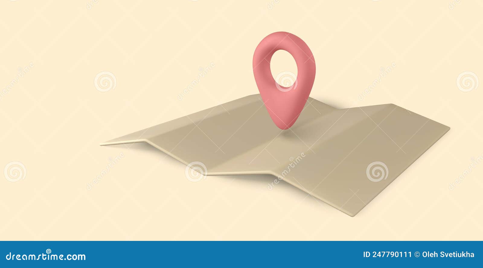 3d Pin Point Marker with Shadow. Location Icon on Map Stock Vector ...