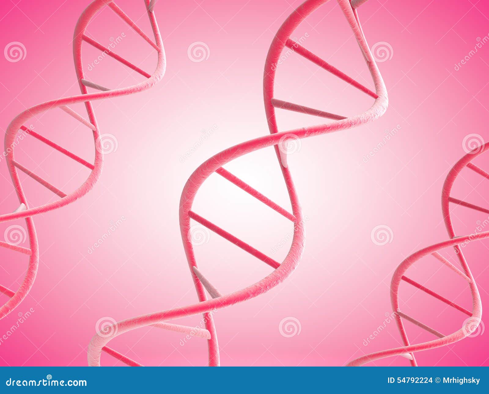 3d pink DNA strands stock illustration. Illustration of spiral - 54792224