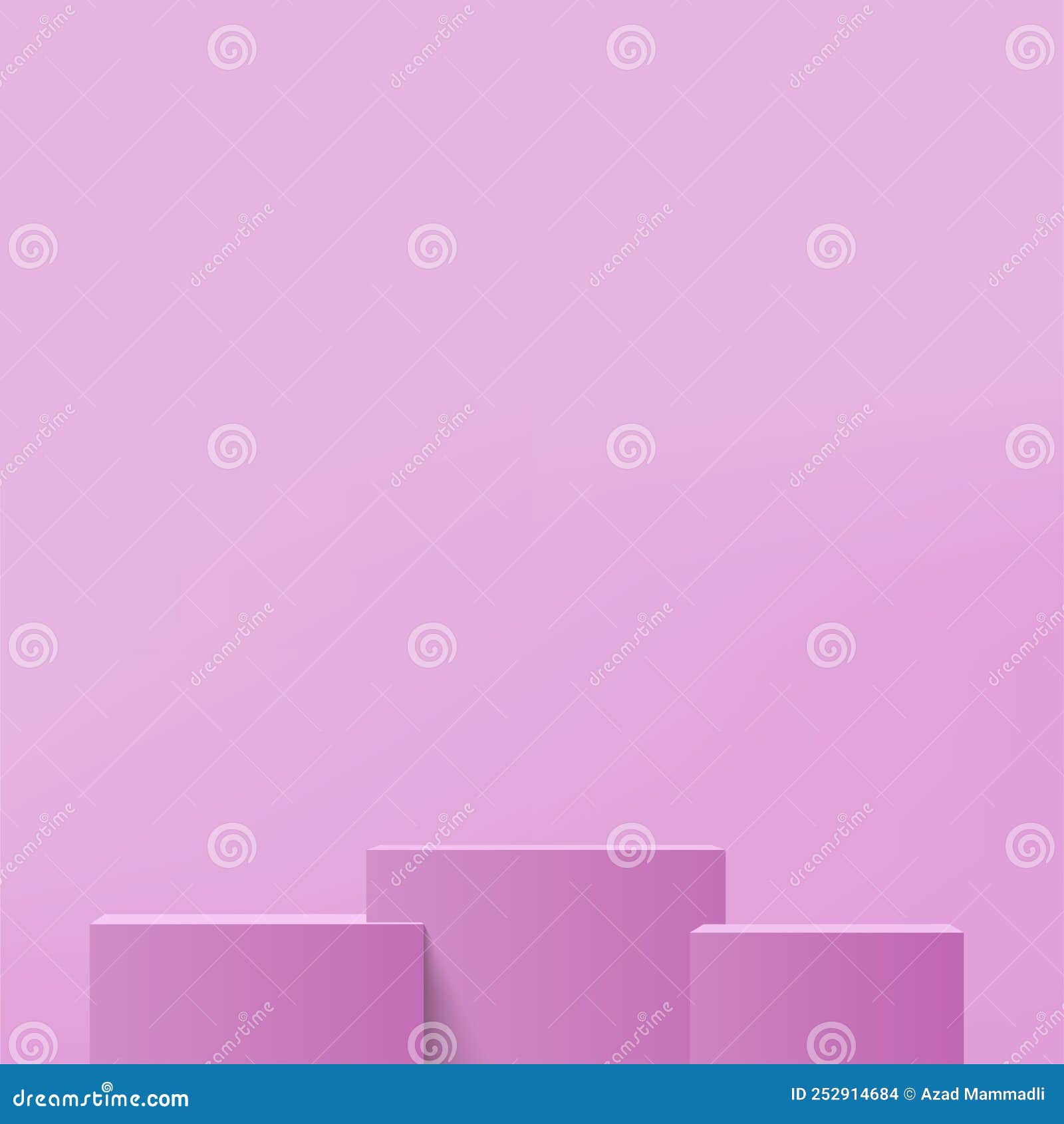 3d Pink Podium and Minimal Pink Wall Scene. 3d Podium Minimal Abstract ...