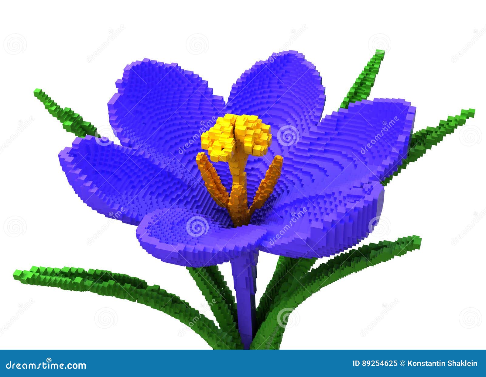 Pixel Art Flower Grow Vector Icon Logo | CartoonDealer.com #128680490