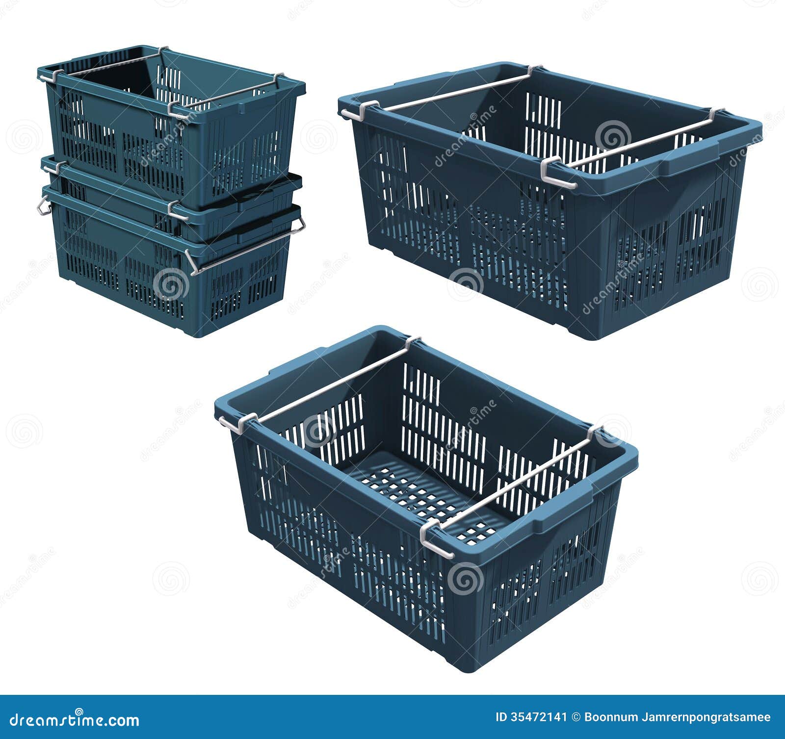 3D Plastic krat stock illustratie. Illustration of vuil - 35472141