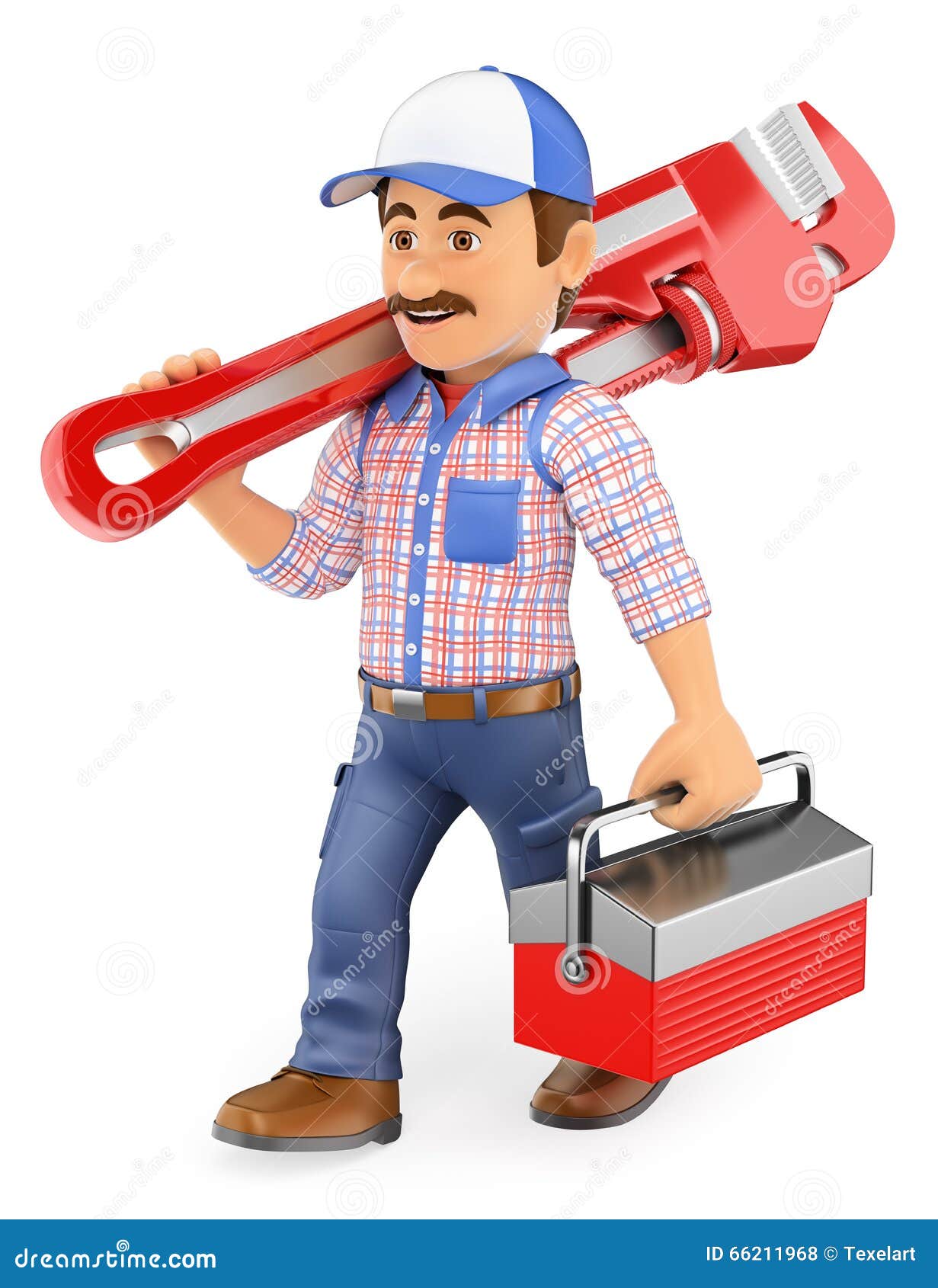 3d Man Walking On A Pipe Stock Photography | CartoonDealer.com #36973592