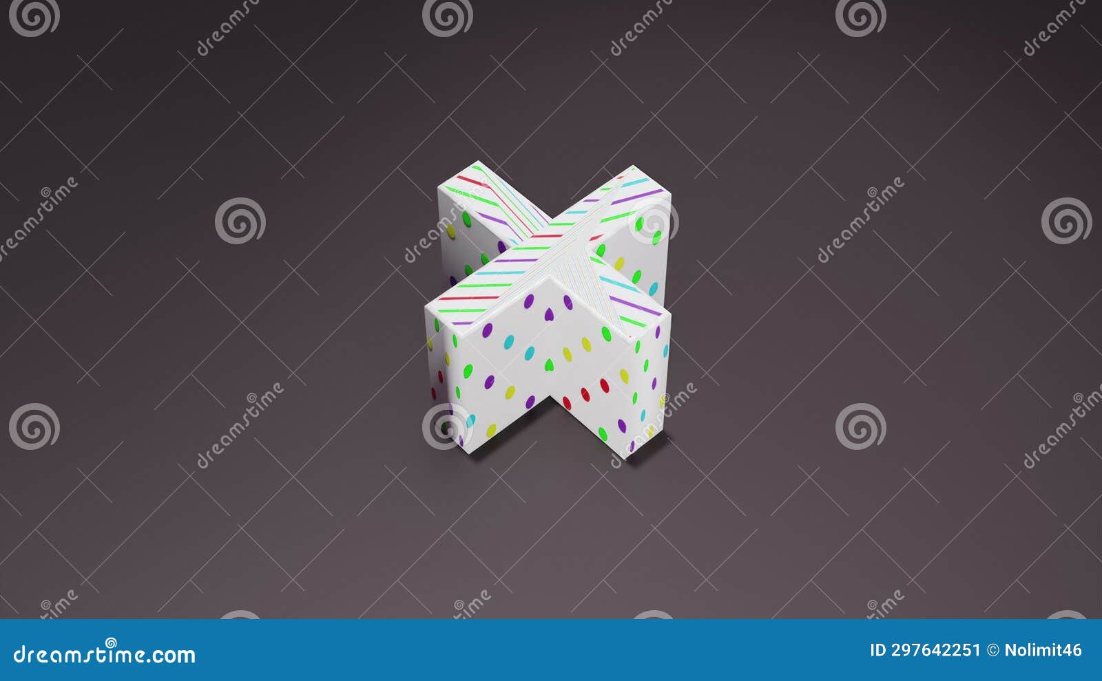 3d Plus sign stock illustration. Illustration of render - 297642251