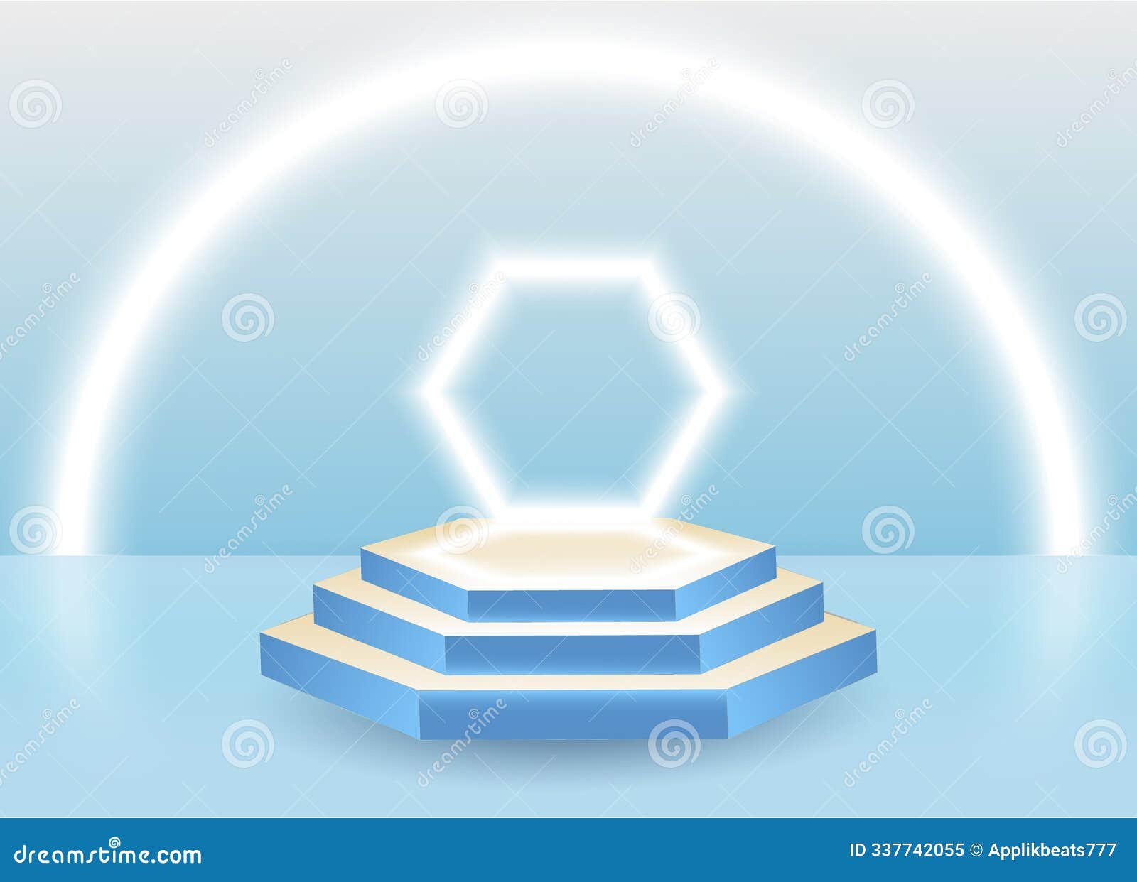 A Presentation Stand Displaying Colorful Bar Charts And Data Visuals ...