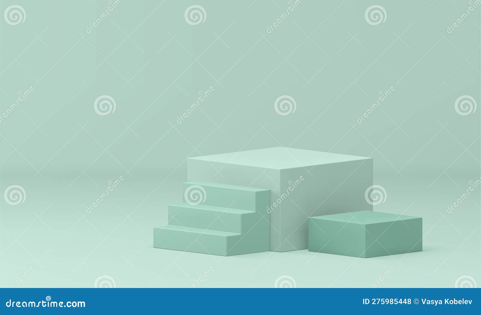 Staircase Of Rectangular Blocks In Dark And Golden Colors, Ascending ...