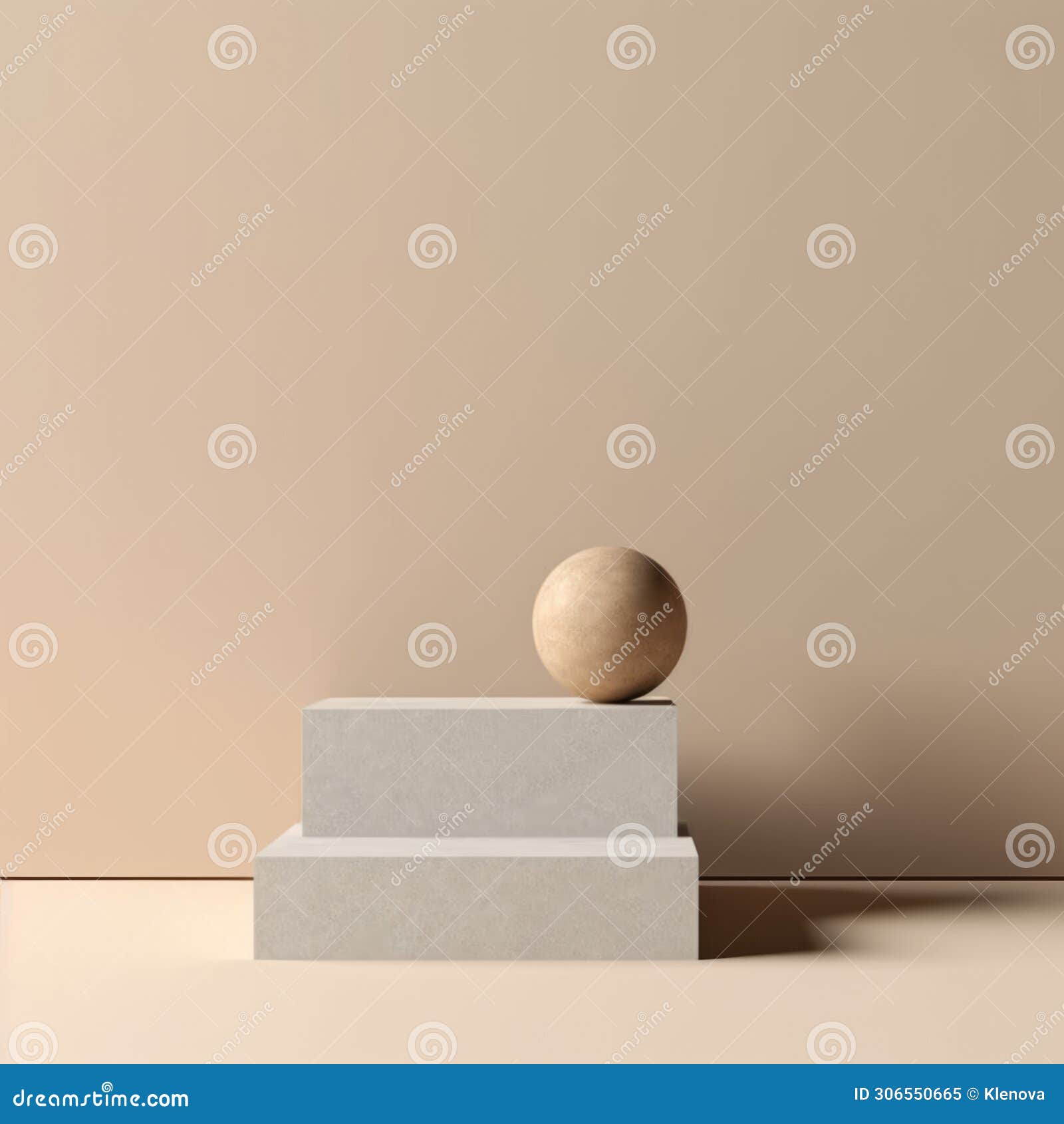 3d Podiums Empty with Window Shadow on Concrete Texture Abstract ...