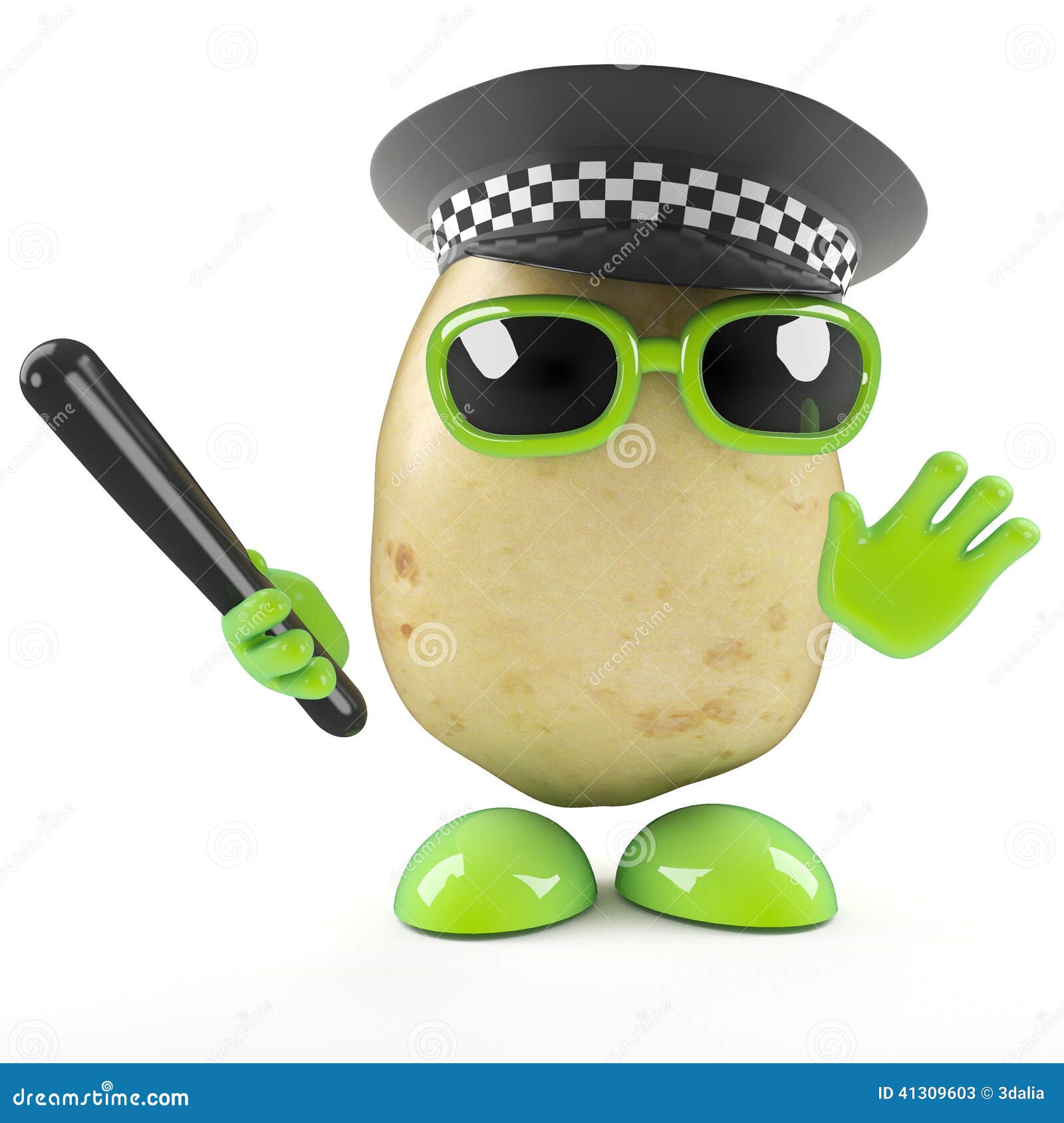 A Potato Dressed As An Astronaut Floats In Space, Wearing A Tiny Helmet ...