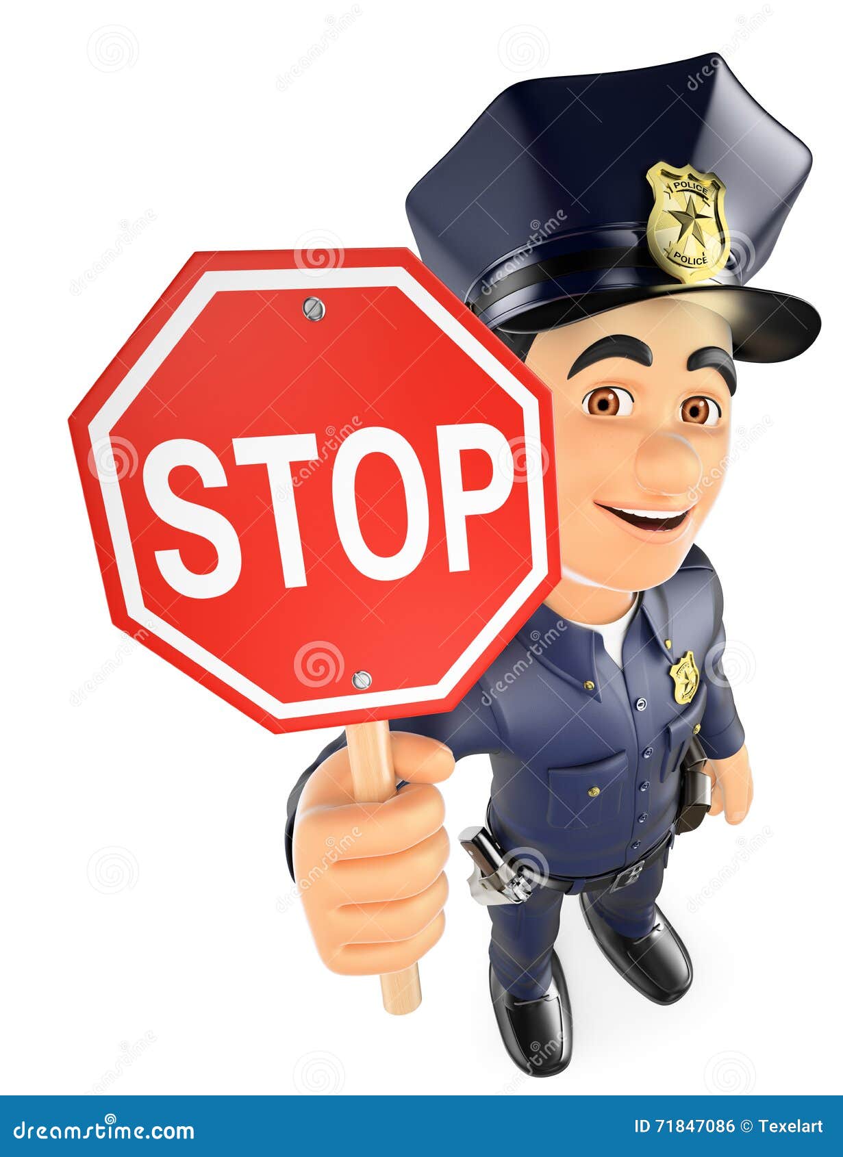 Policeman Sign