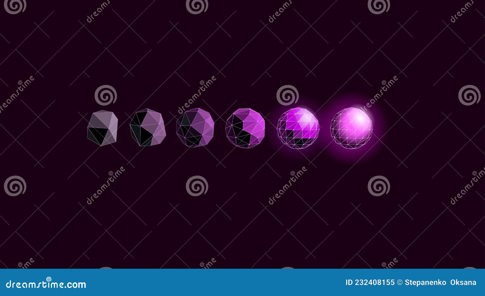 3D Polygonal Transformation Shape Development. Self Coaching Personal ...