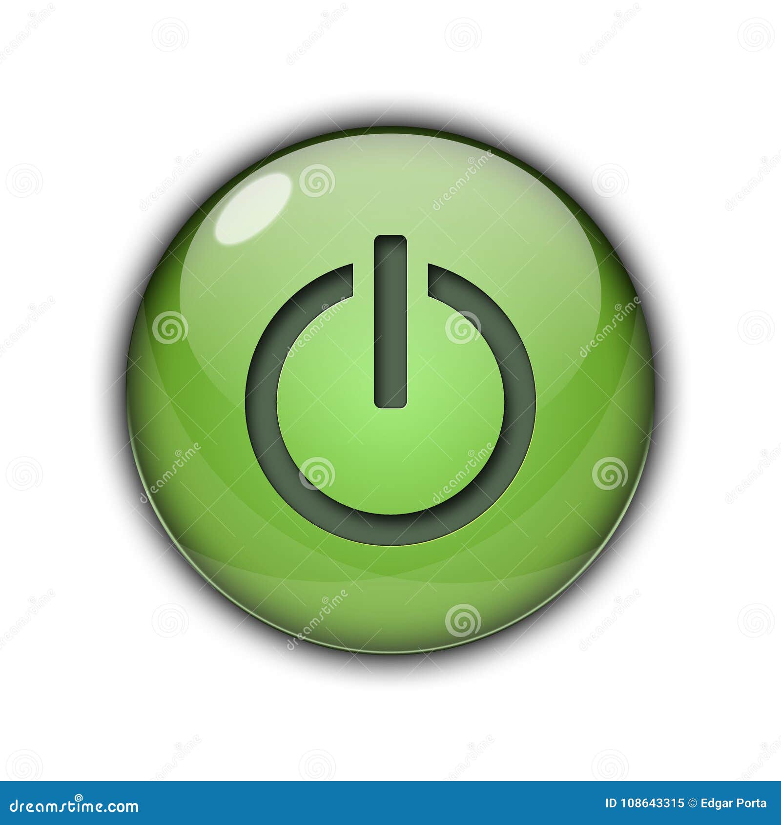 3D Power Start Button Green Color Stock Illustration - Illustration of ... 3D Power Start Button Green Color Stock Illustration - Illustration of ...