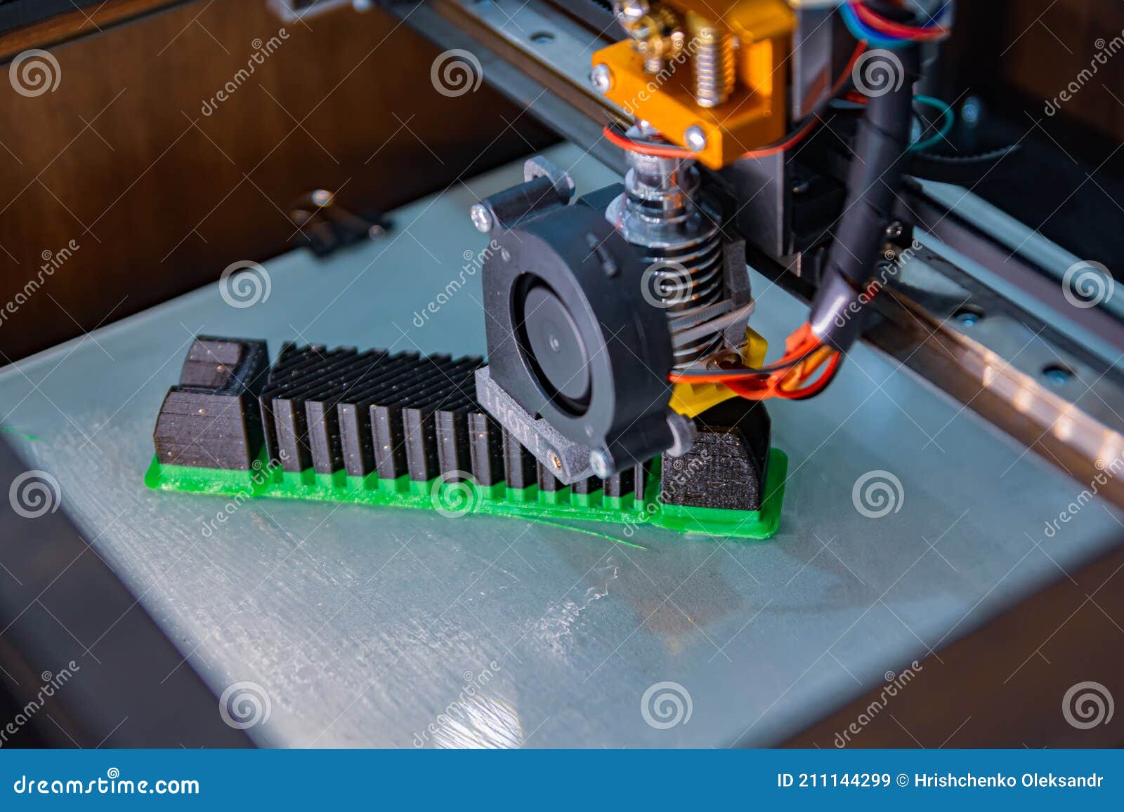 3d Print Head. Printer for Printing 3d Plastic Products Stock Image ...