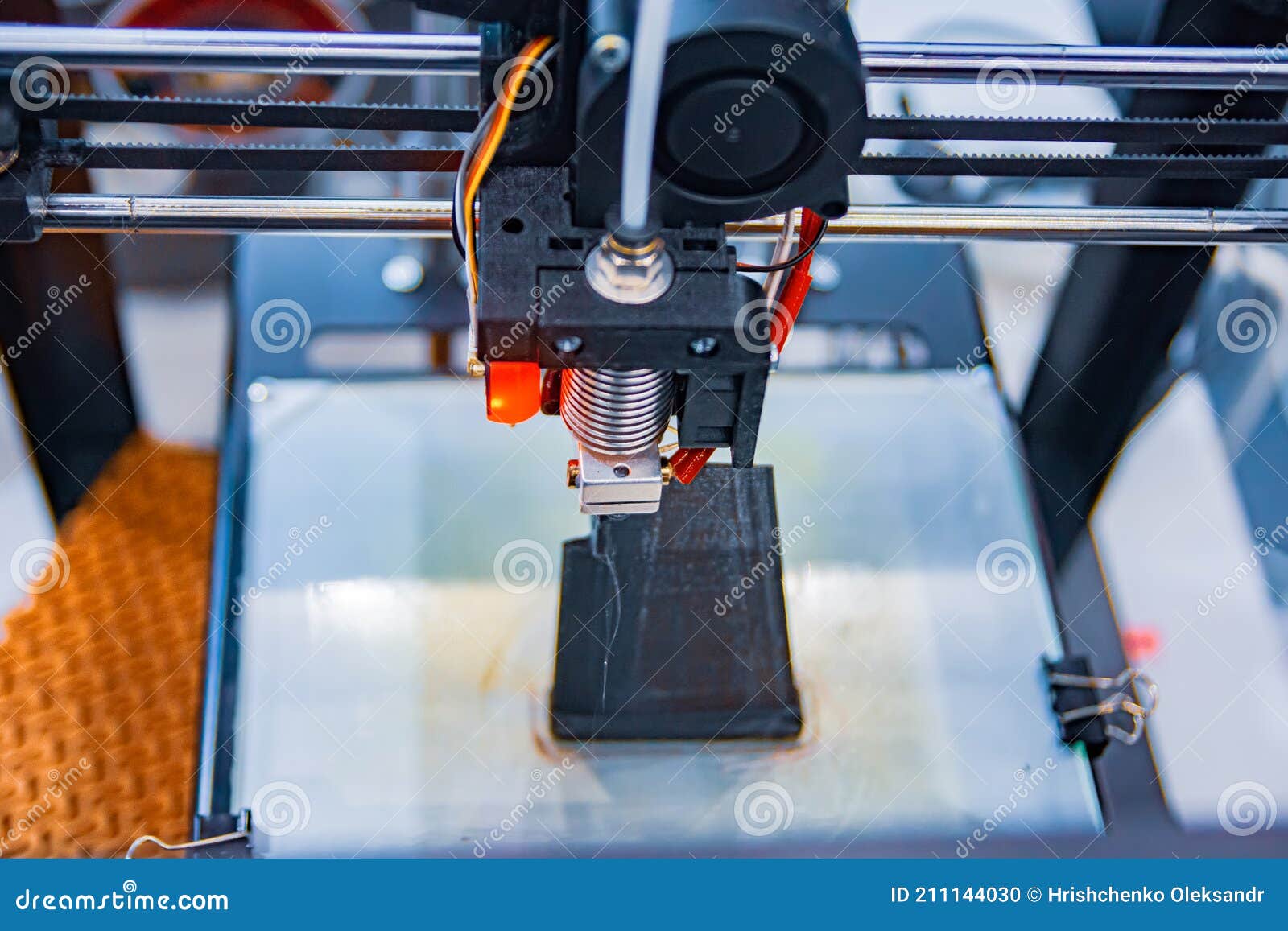3d Print Head. Printer for Printing 3d Plastic Products Stock Photo ...