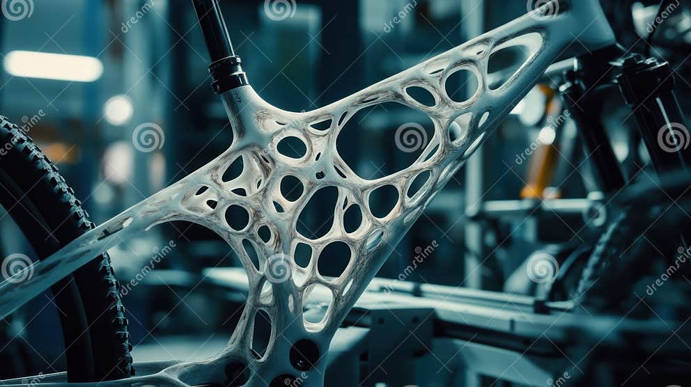 3d Printed Bicycle Frame Demonstrating Additive Manufacturing ...